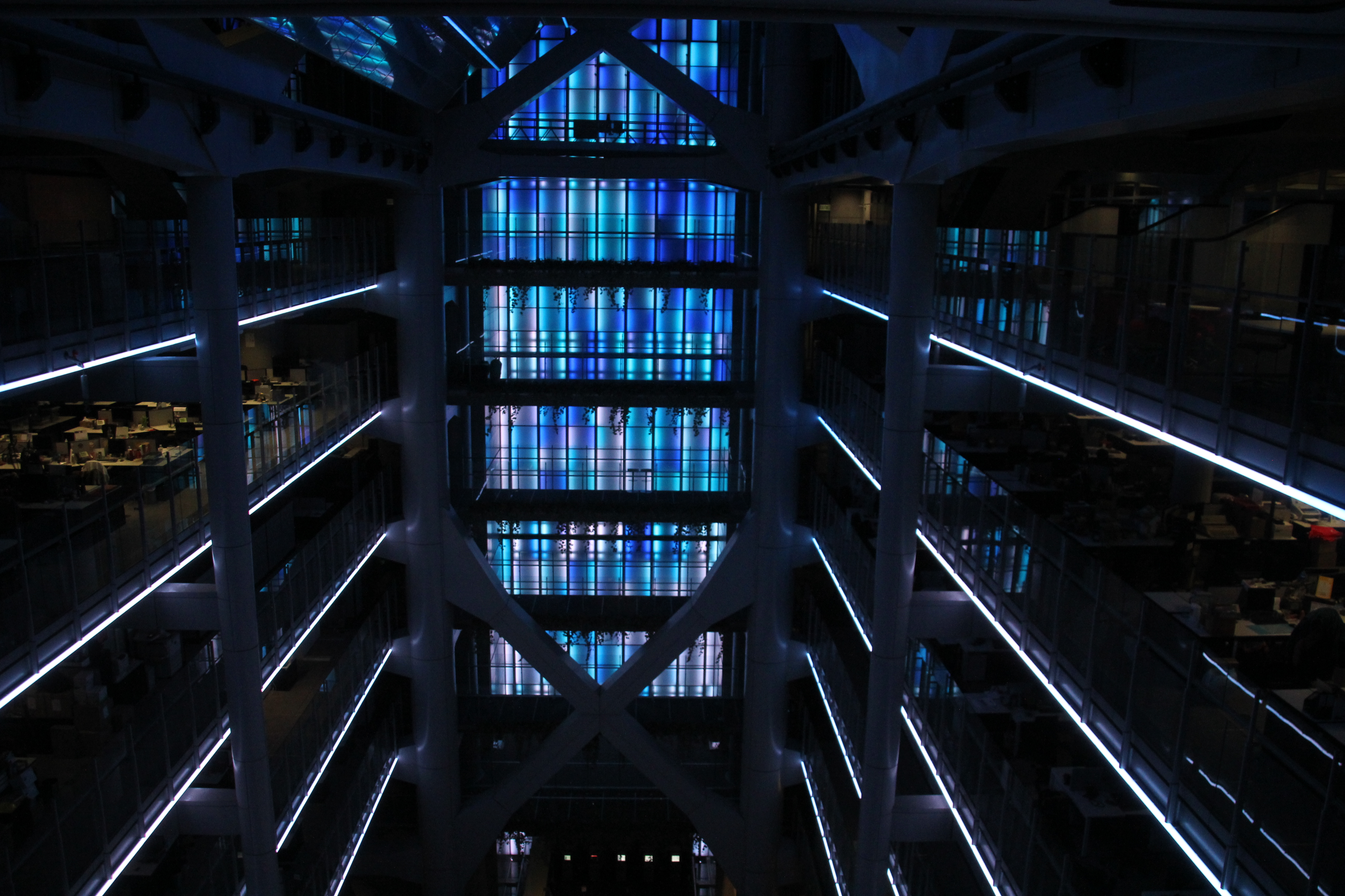 HSBC Atrium by illumination Physics - Architizer