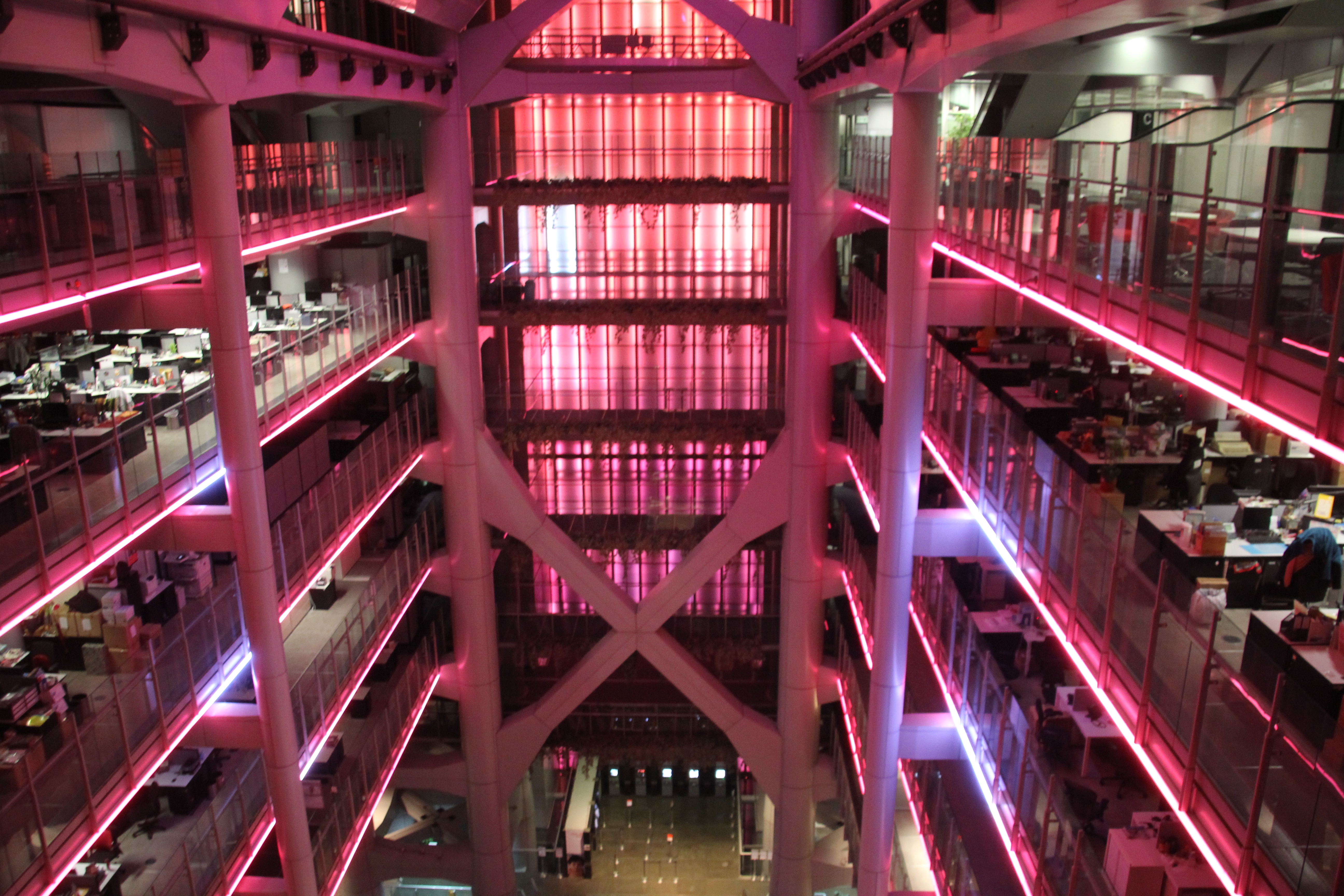 HSBC Atrium by illumination Physics - Architizer