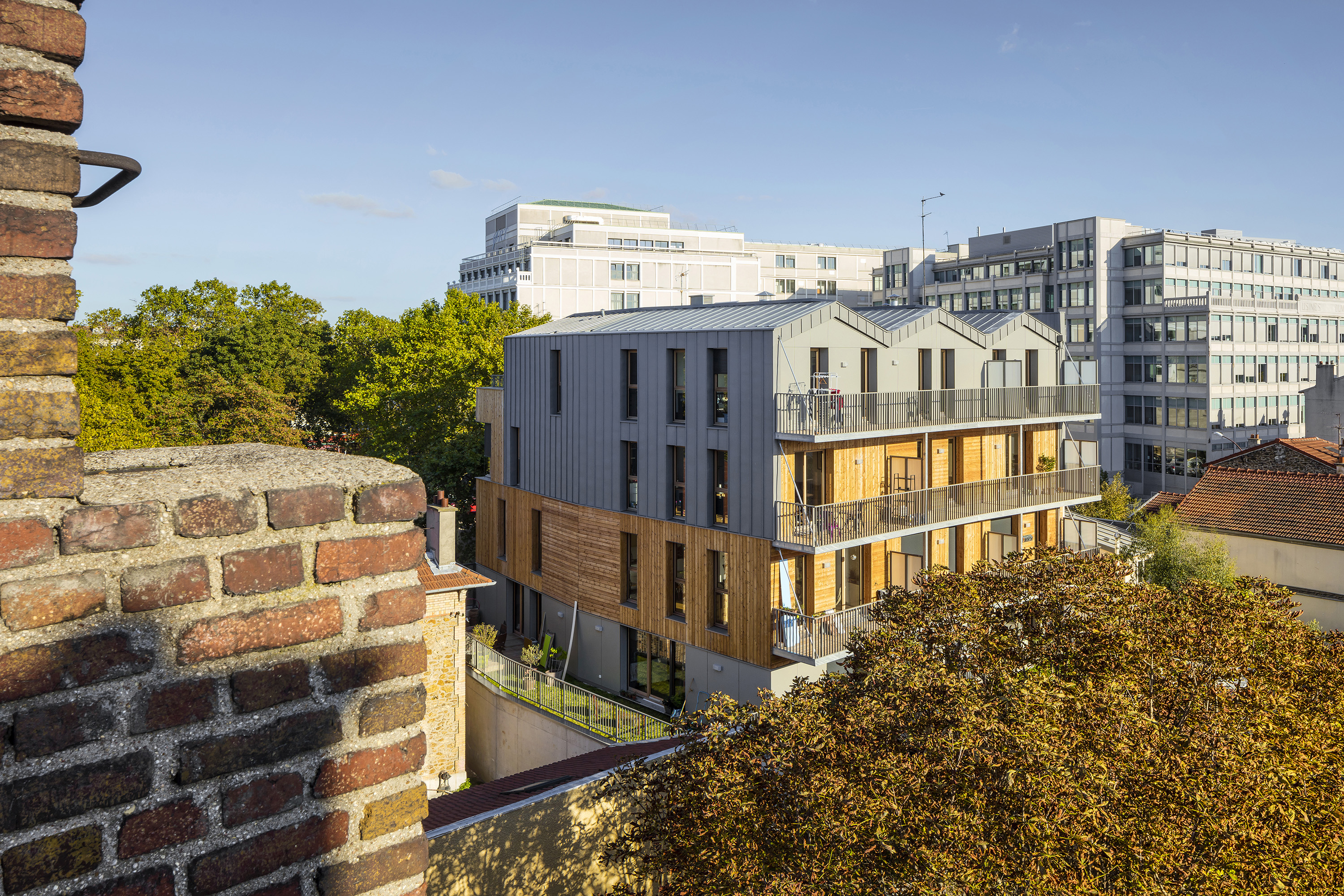 Anthracite dwellings by archi5 - Architizer