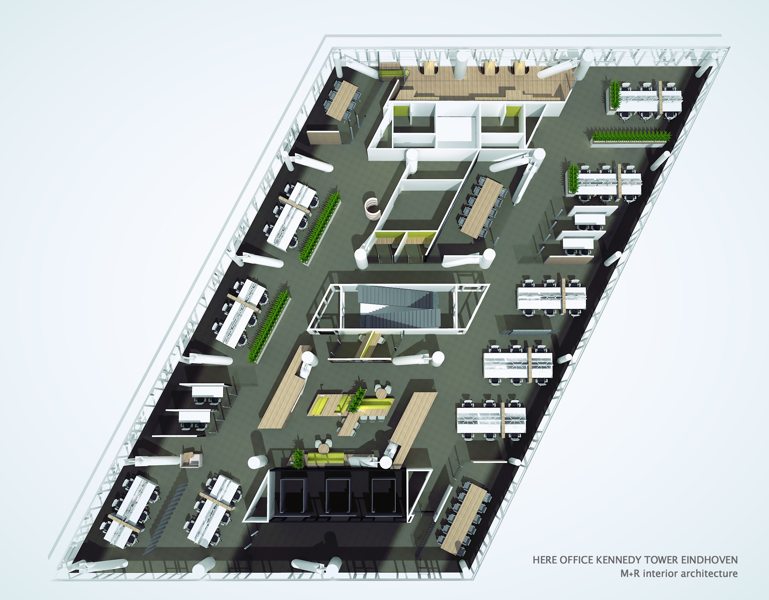 HERE HQ OFFICE EINDHOVEN by M+R interior architecture - Architizer