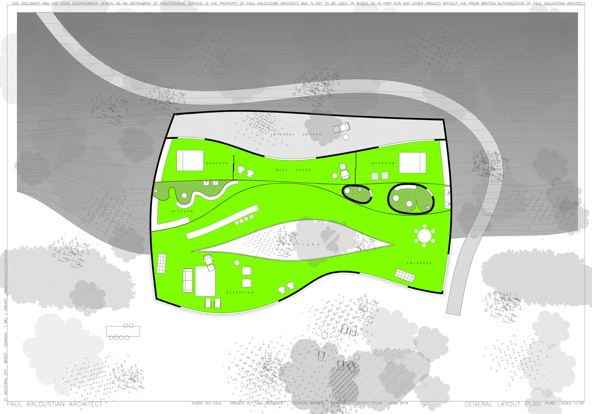 ely calil house by PAUL KALOUSTIAN ARCHITECT - Architizer