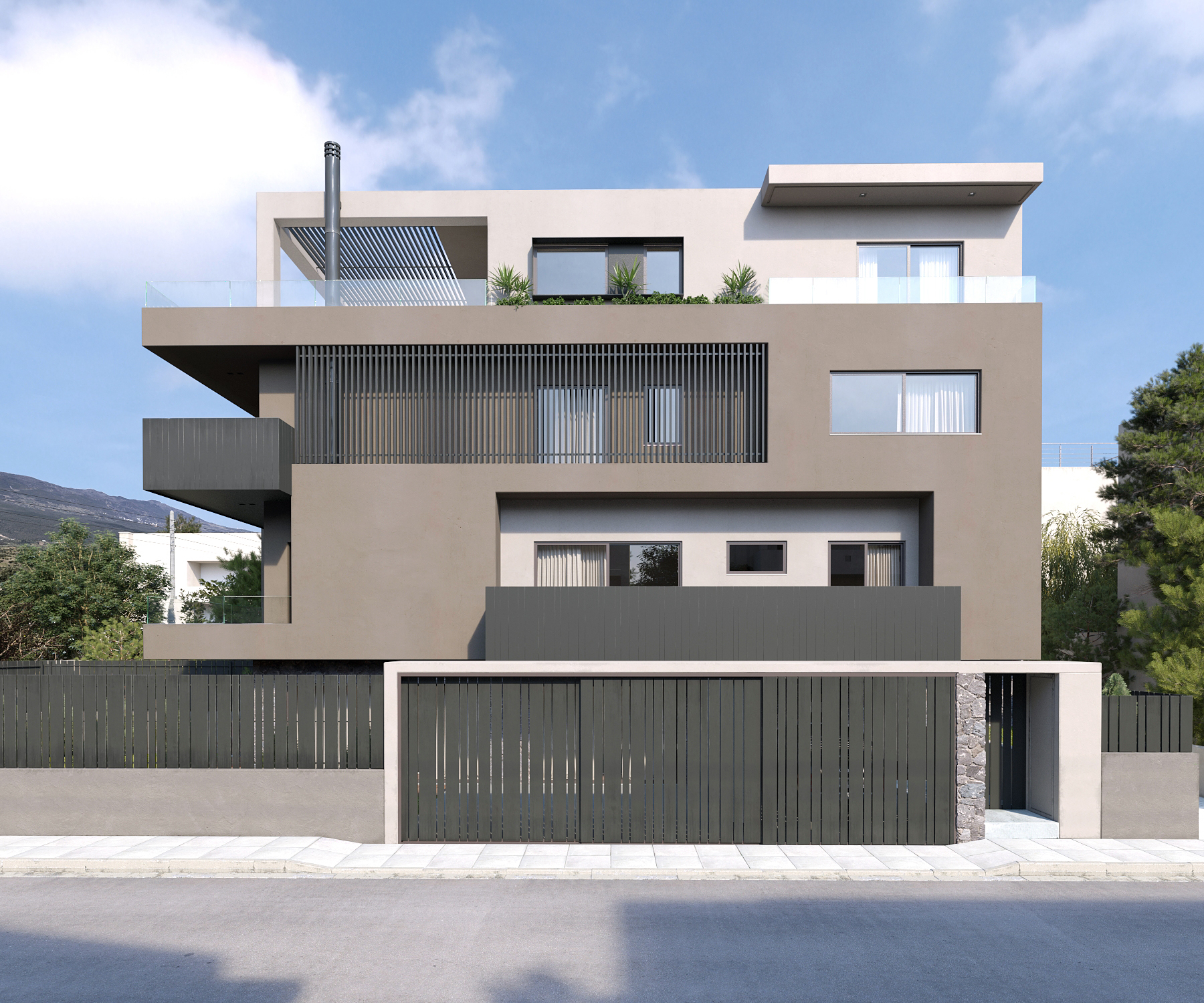 Private residence at Peristeri by LKMK ARCHITECTS - Architizer