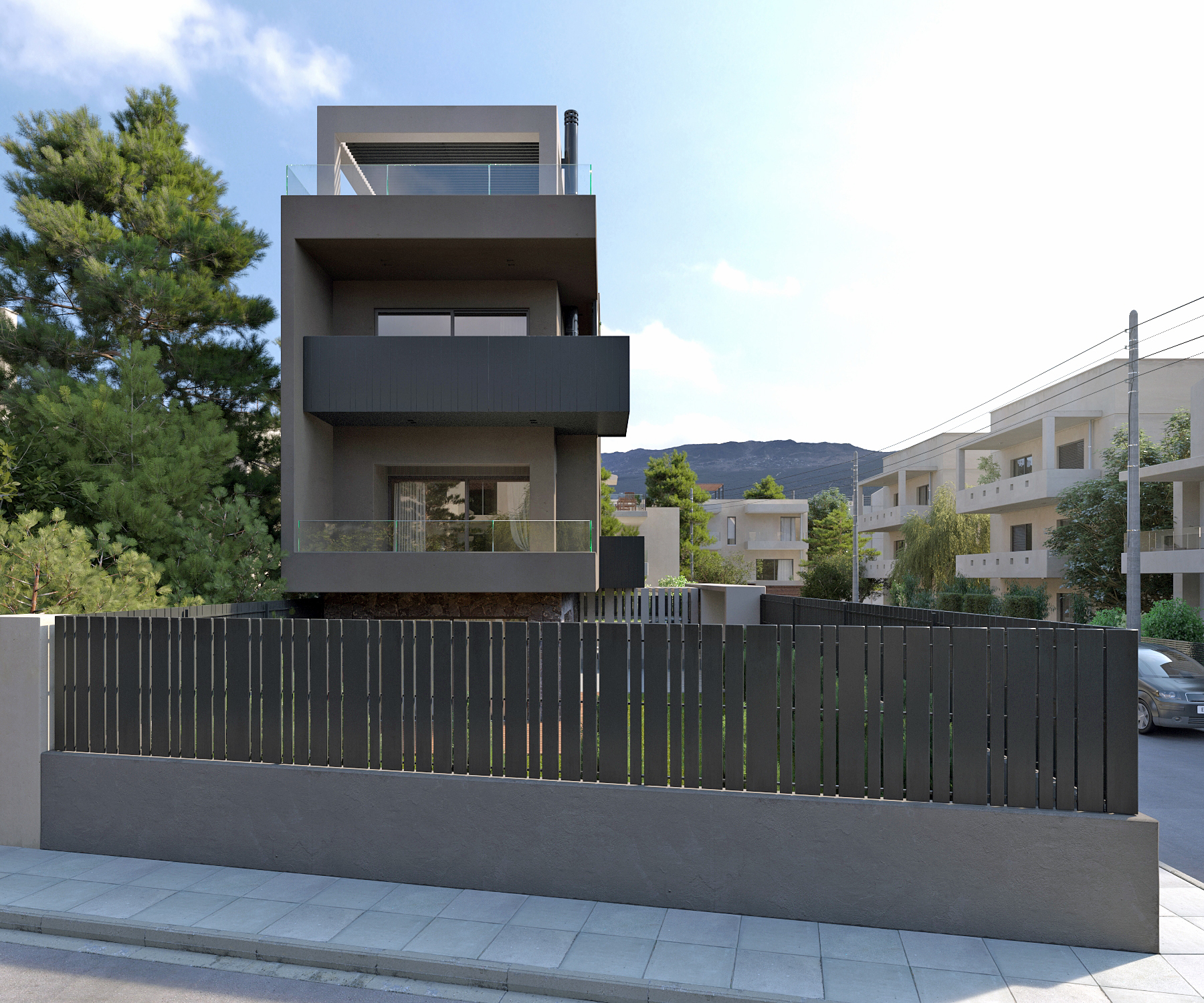 Private residence at Peristeri by LKMK ARCHITECTS - Architizer