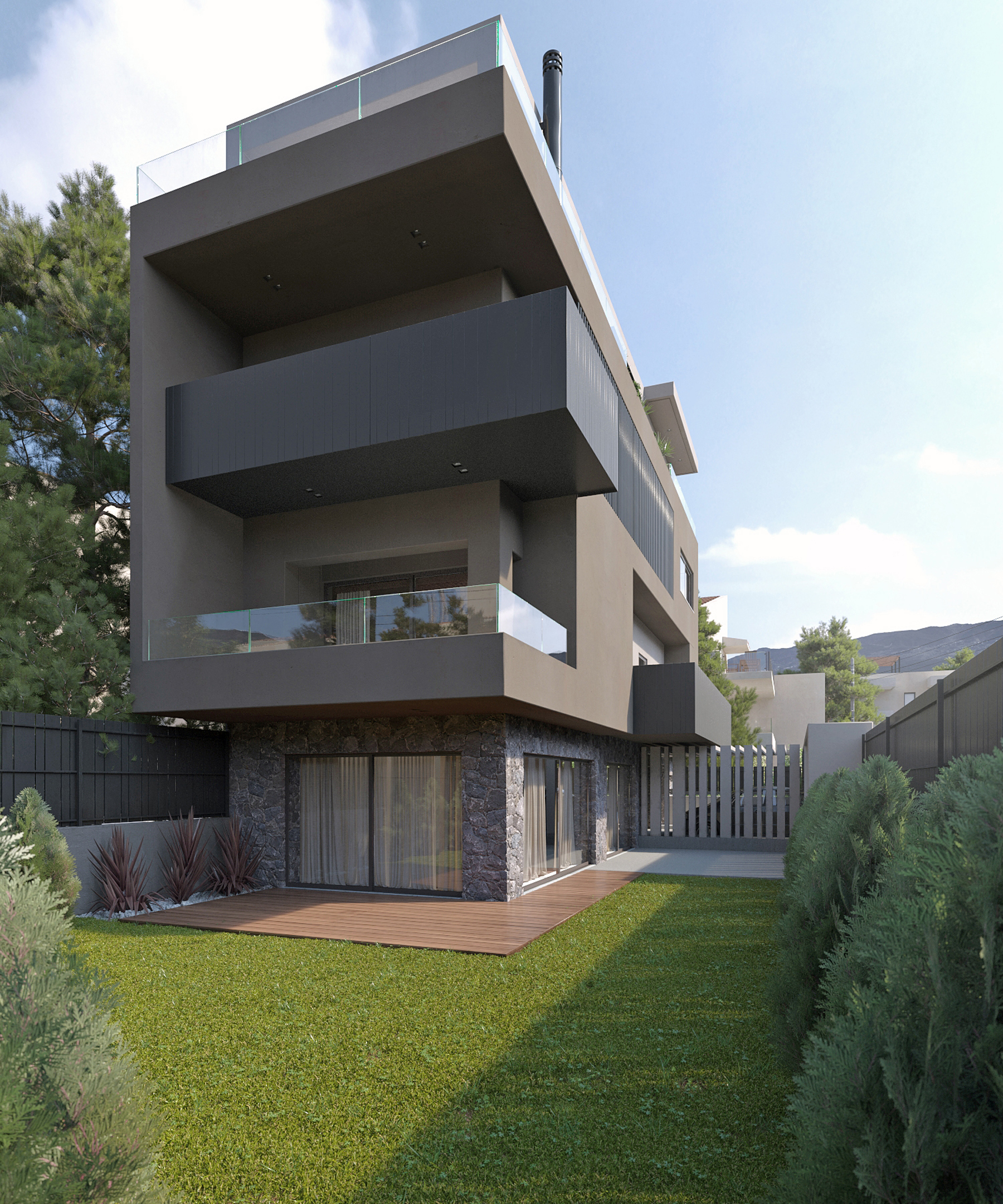 Private residence at Peristeri by LKMK ARCHITECTS - Architizer