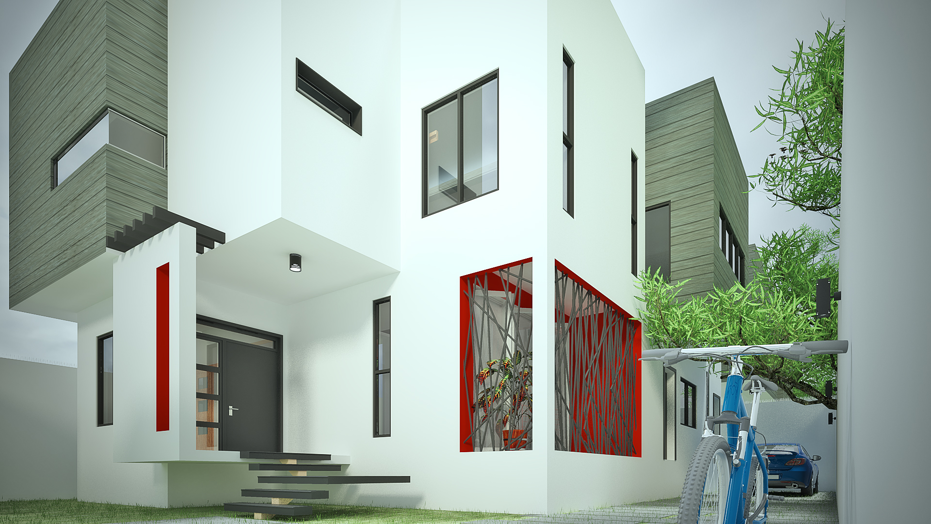 2 units Detached House by Archimage Architects - Architizer