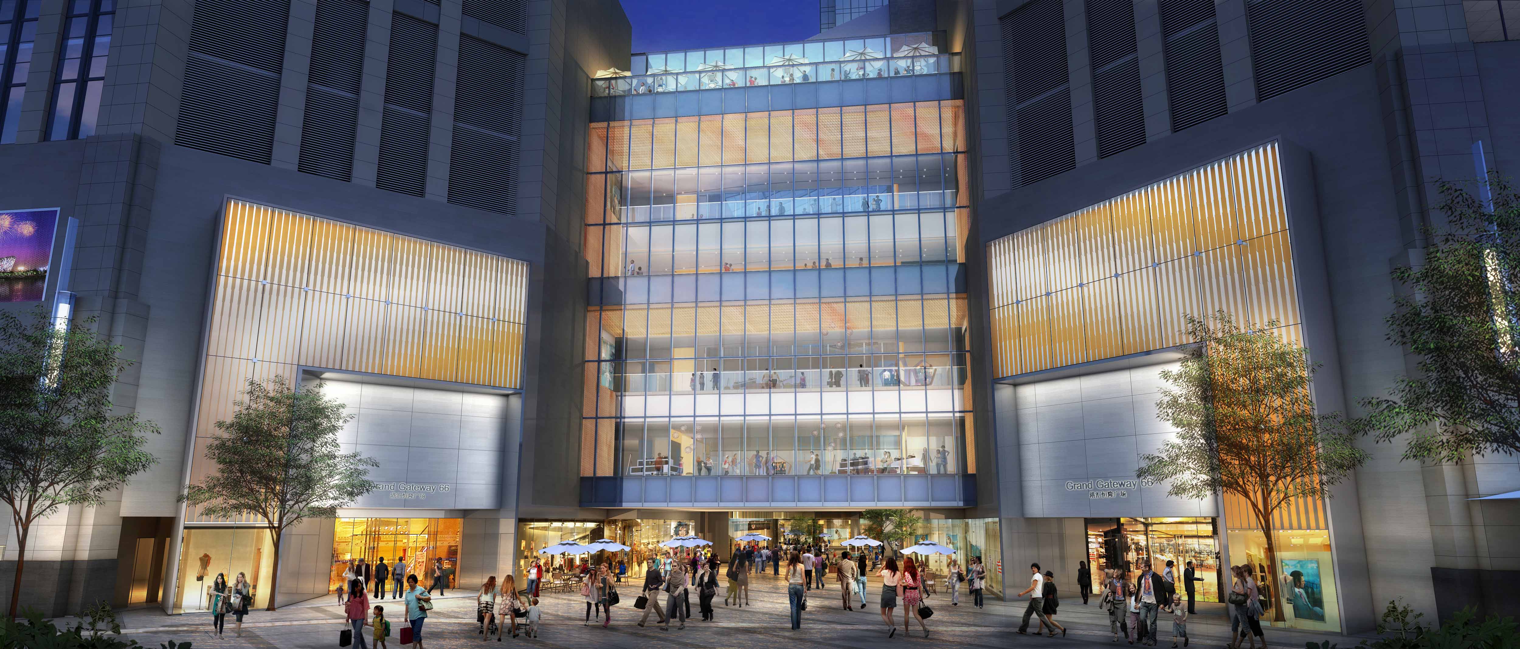 Grand Gateway 66 Facade Renovation by Girimun Architects - Architizer