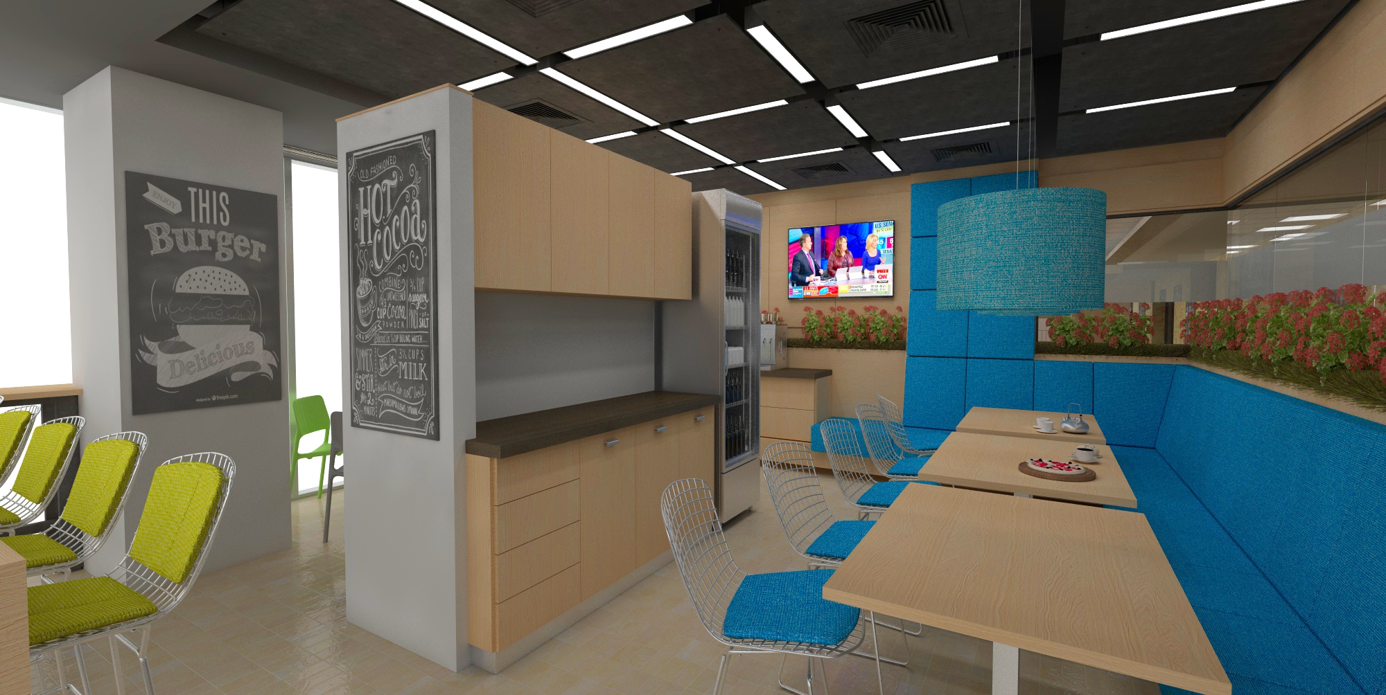 OFFICE Cafeteria by A7 arhitectura - Architizer