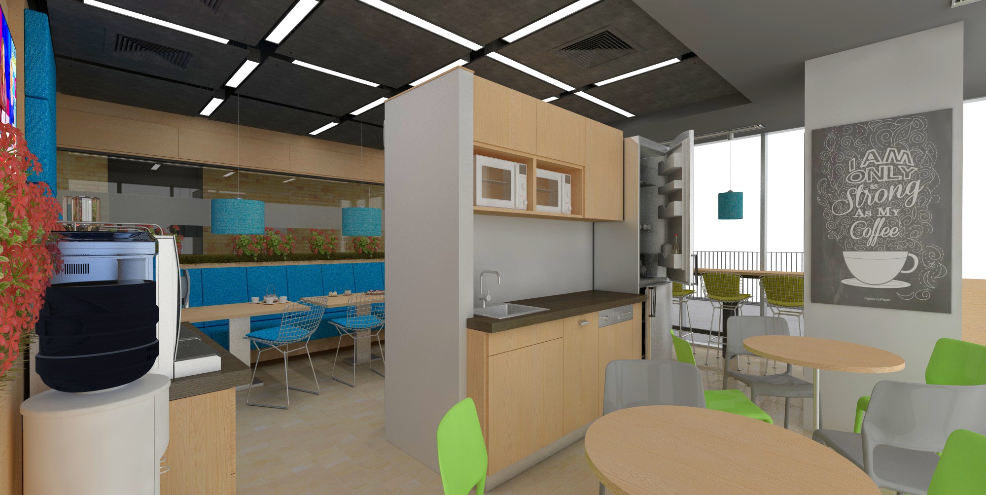 OFFICE Cafeteria by A7 arhitectura - Architizer