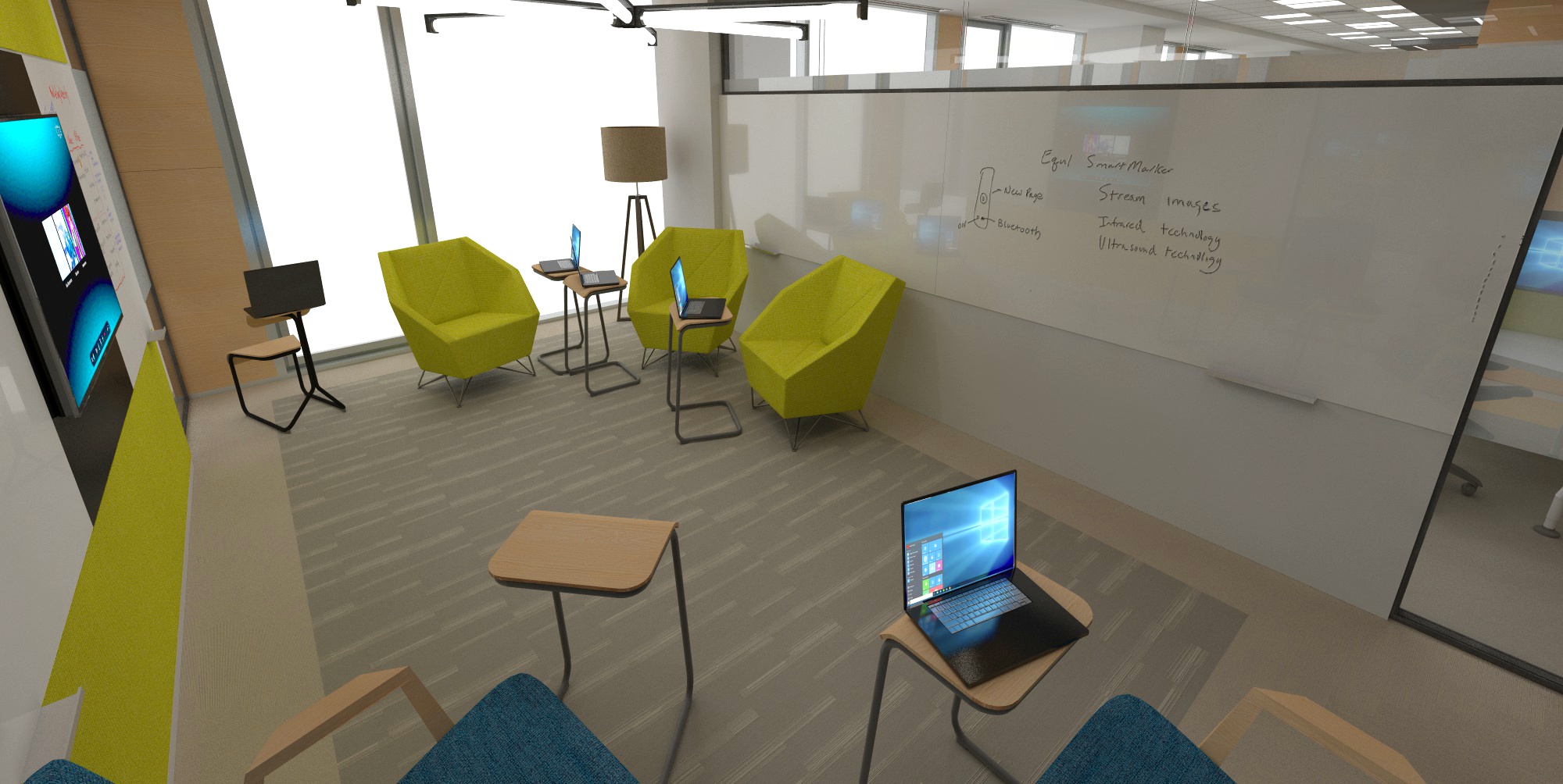 team meeting room by A7 arhitectura - Architizer