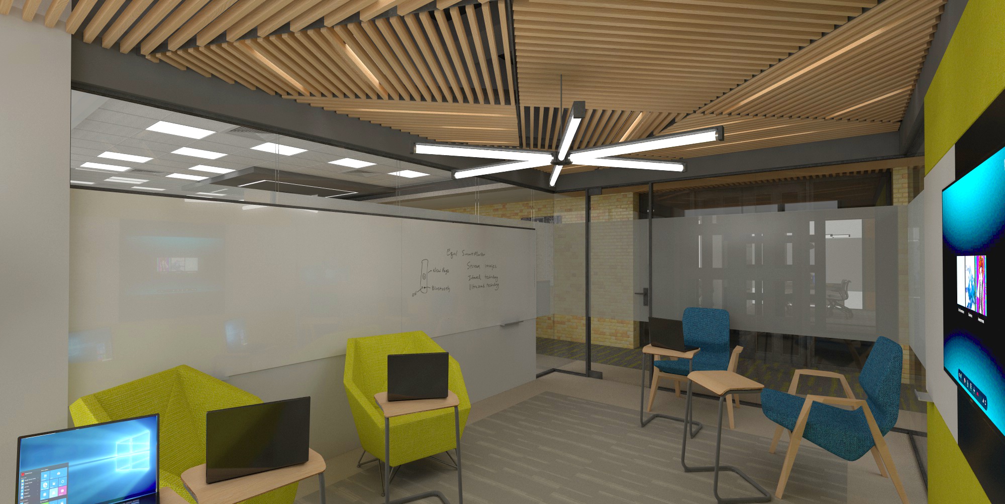 team meeting room by A7 arhitectura - Architizer