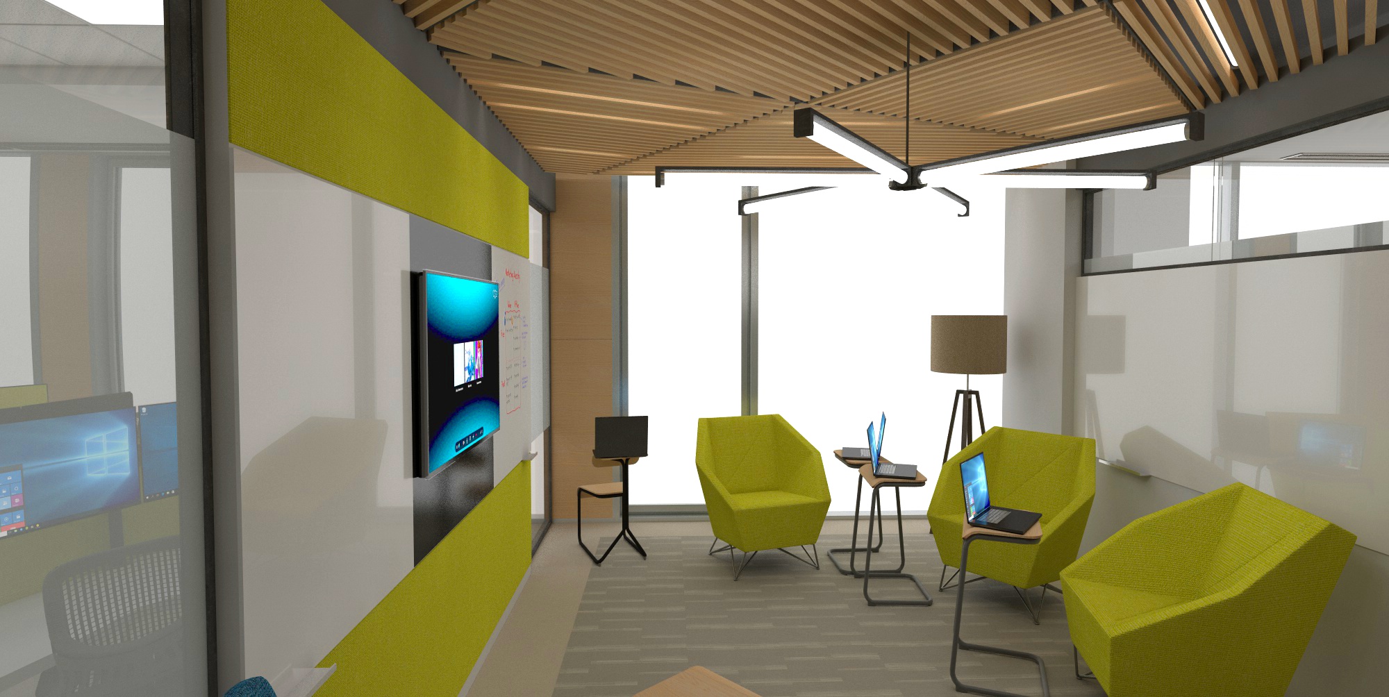 team meeting room by A7 arhitectura - Architizer