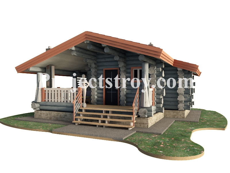 Free project log cabin by Projectstroy drawings log cabins | home ...