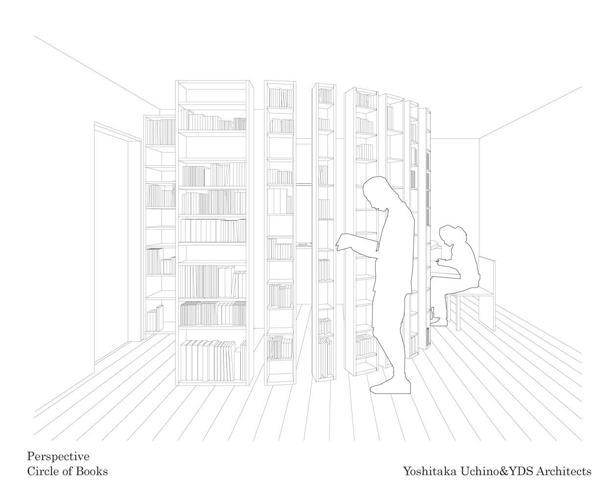 Columns of Books by YDS Architects - Architizer