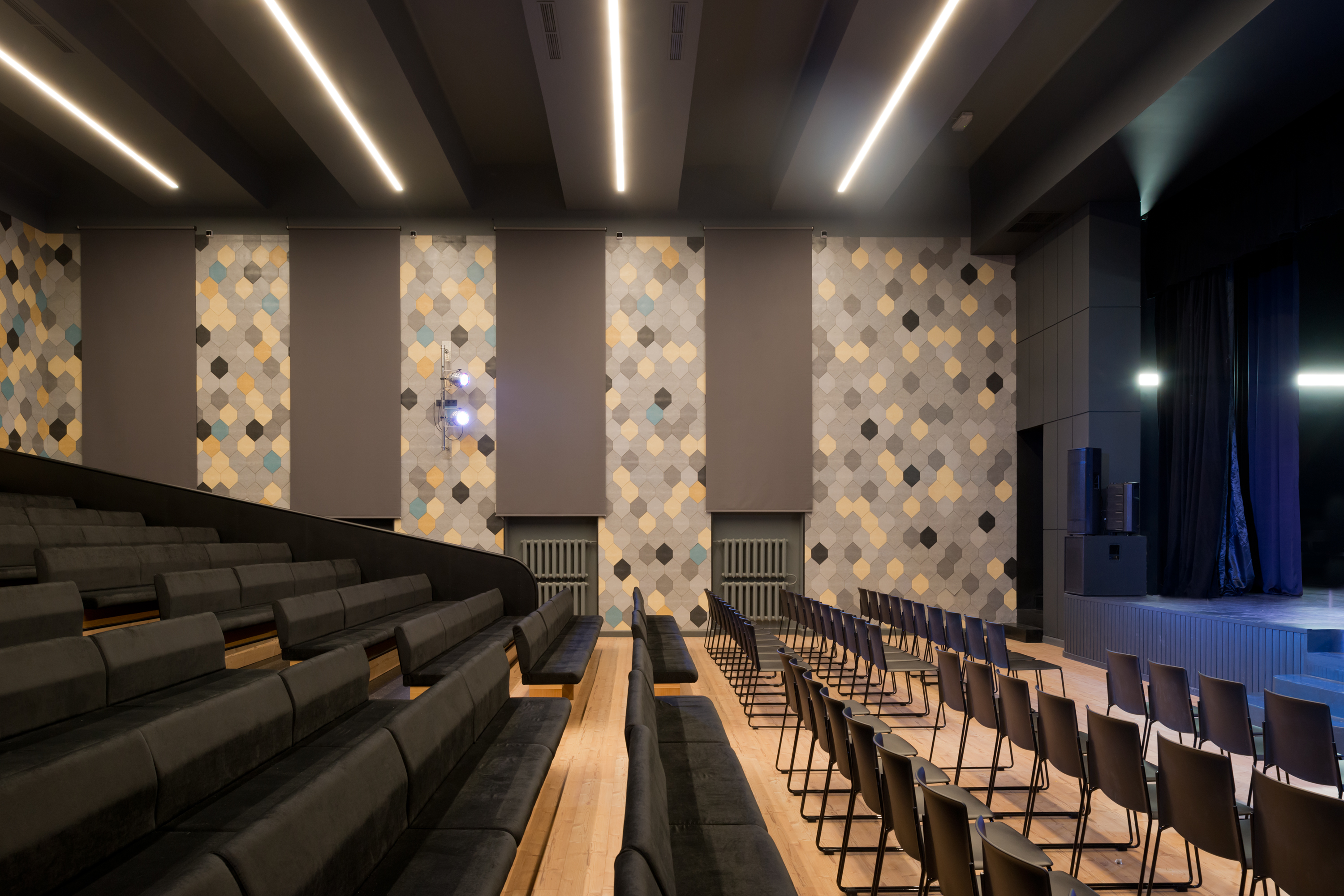 School theater by Form Bureau - Architizer