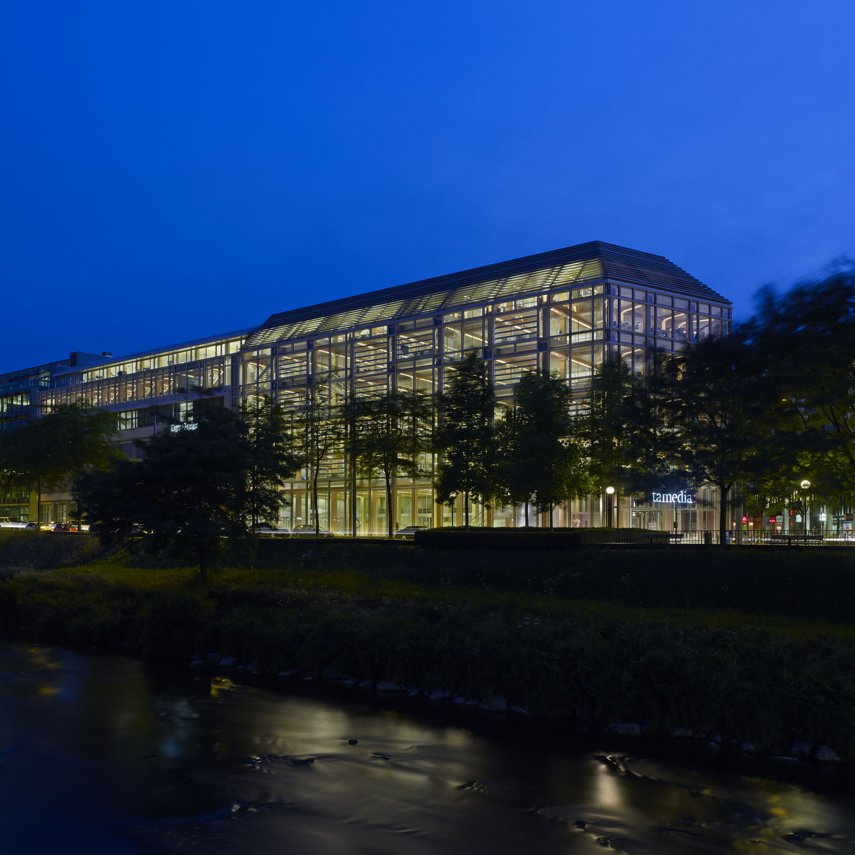 Tamedia Office Building by Shigeru Ban Architects - Architizer
