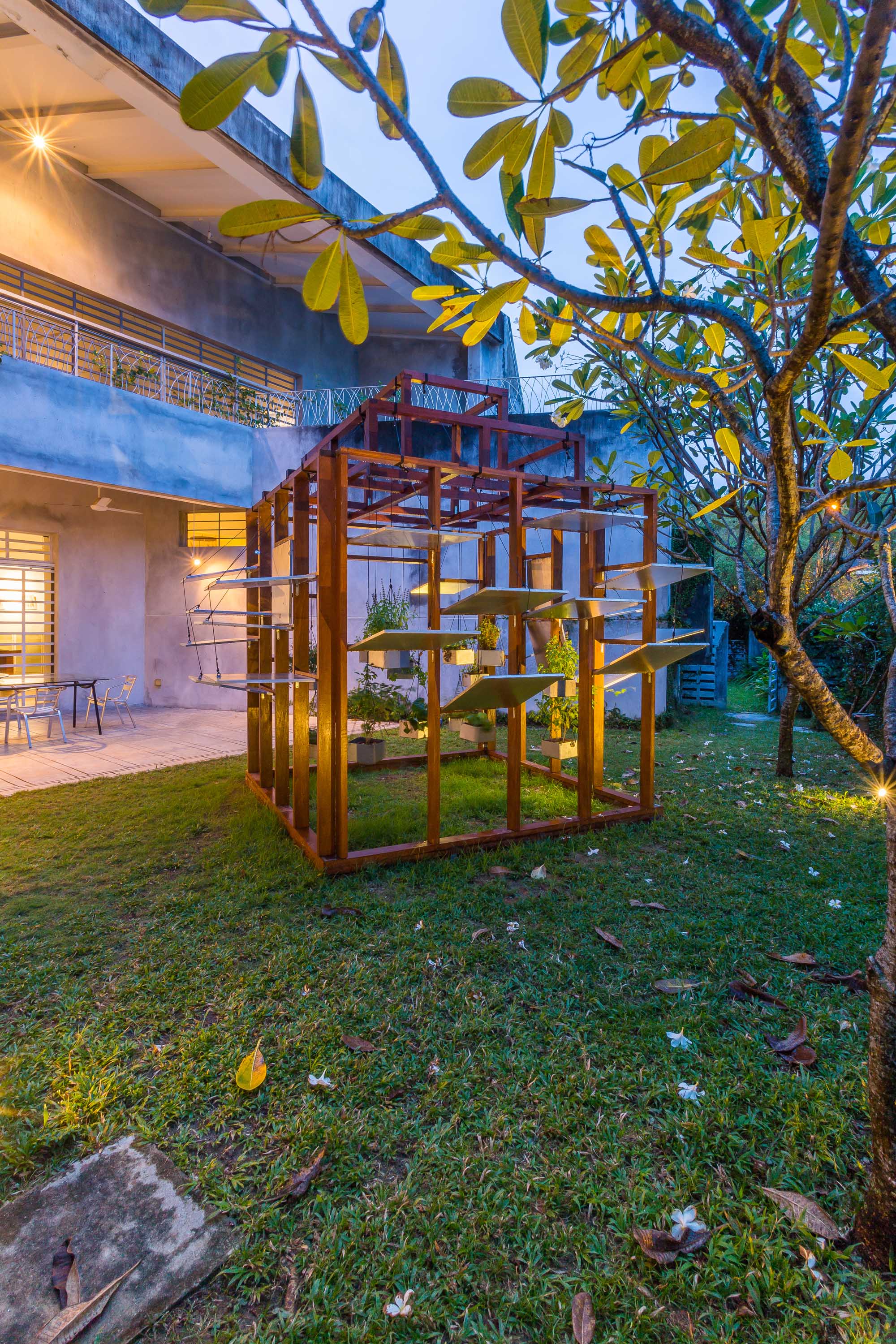 Shadow Garden Pavilion by Eleena Jamil Architect - Architizer