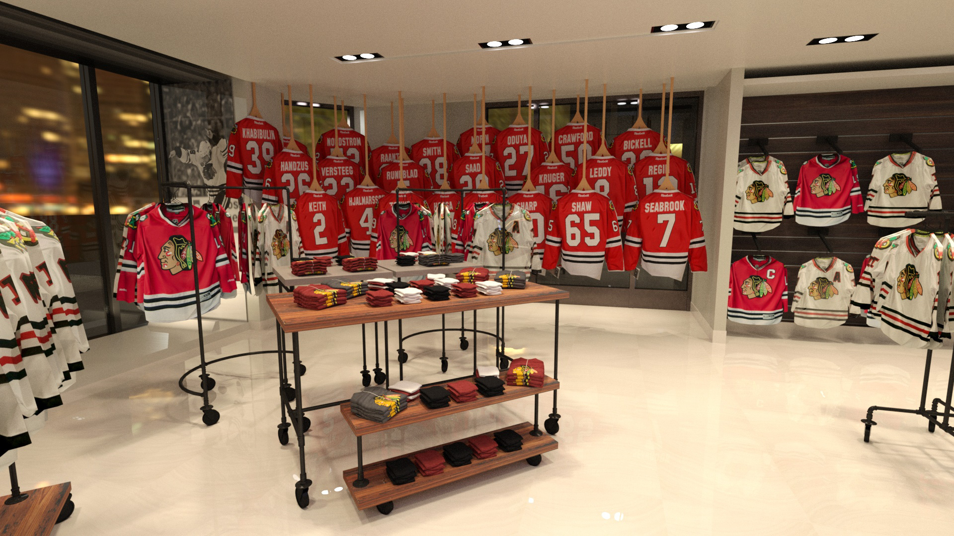 Chicago Blackhawks Flagship Store by Chipman Design Architecture ...