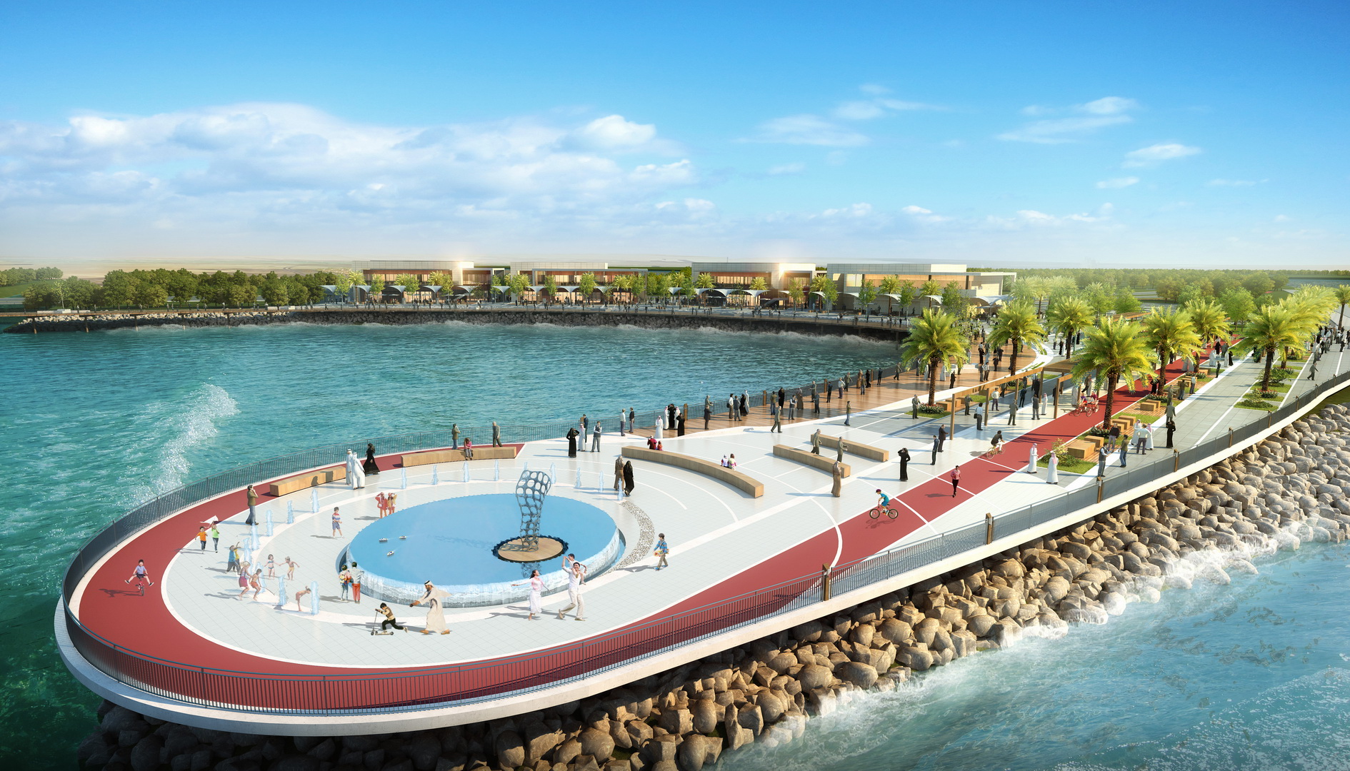 Al Marjan Island Dev. Phase 1 by Naga Architects | Engineers ...