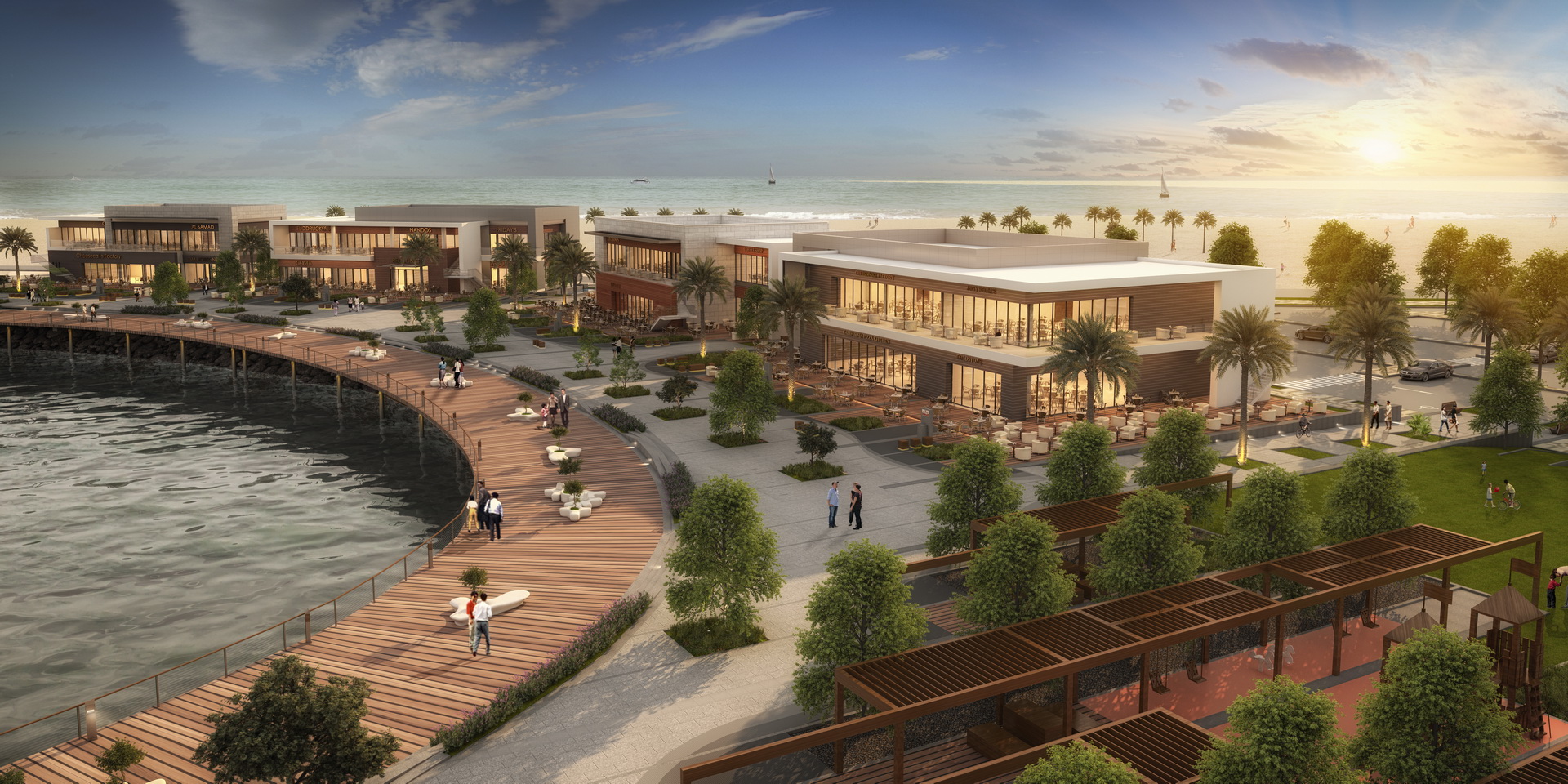 Al Marjan Island Dev. Phase 1 by Naga Architects | Engineers ...