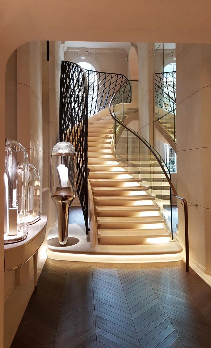 New Van Cleef & Arpels Showroom in Paris by SLA Architecture - Architizer
