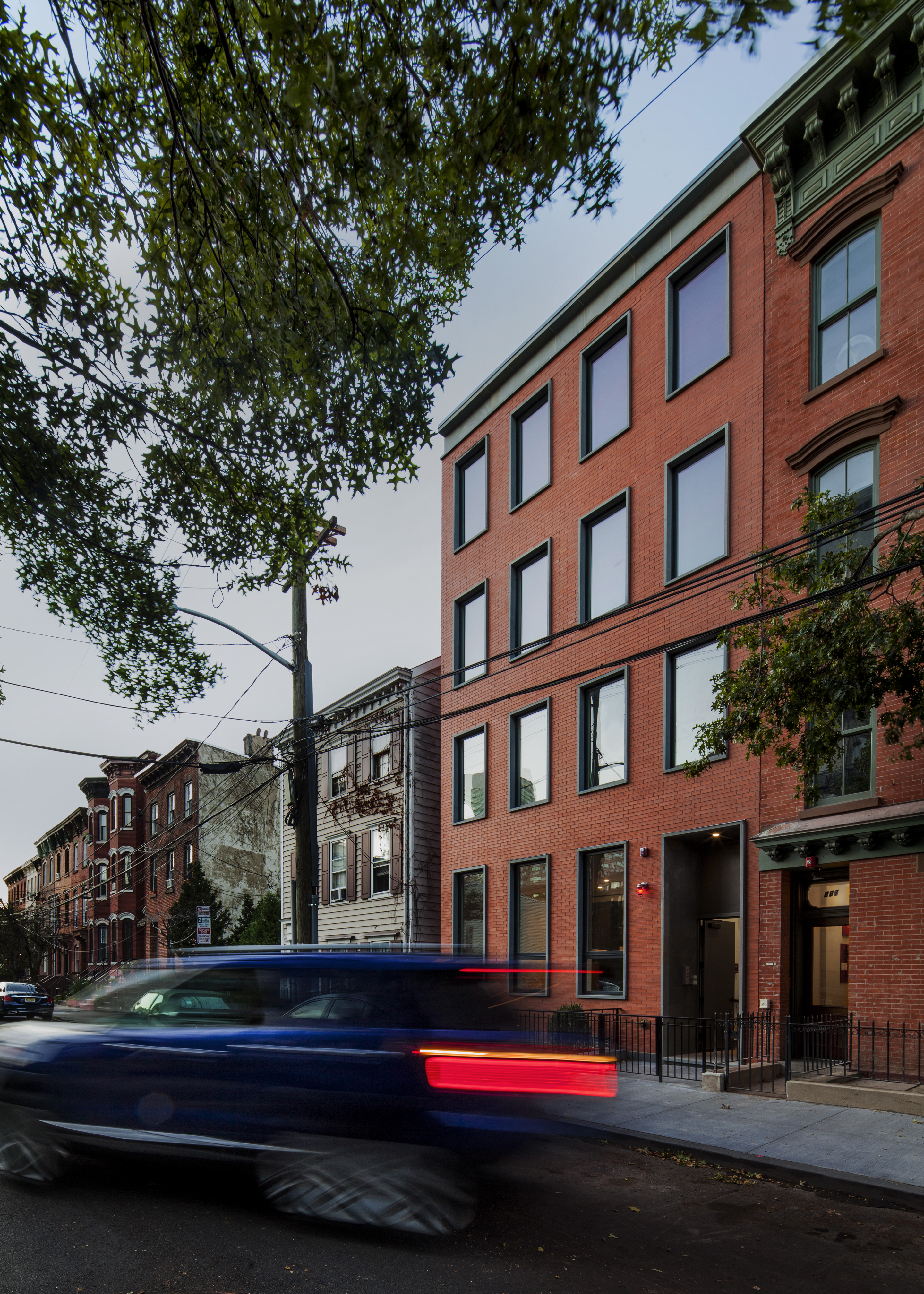 Wayne Street Row House by Jeff Jordan Architects LLC - Architizer