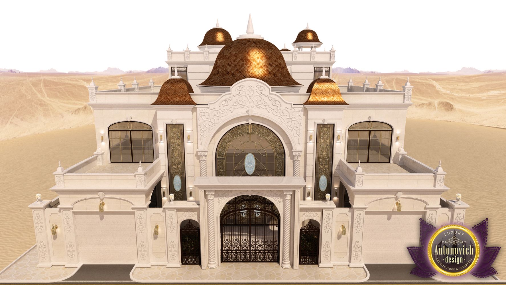 House exterior design of Luxury Antonovich Design by LUXURY ANTONOVICH ...