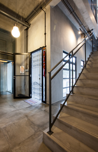 Contemporary Terrace House with Industrial touches by Asialand ...