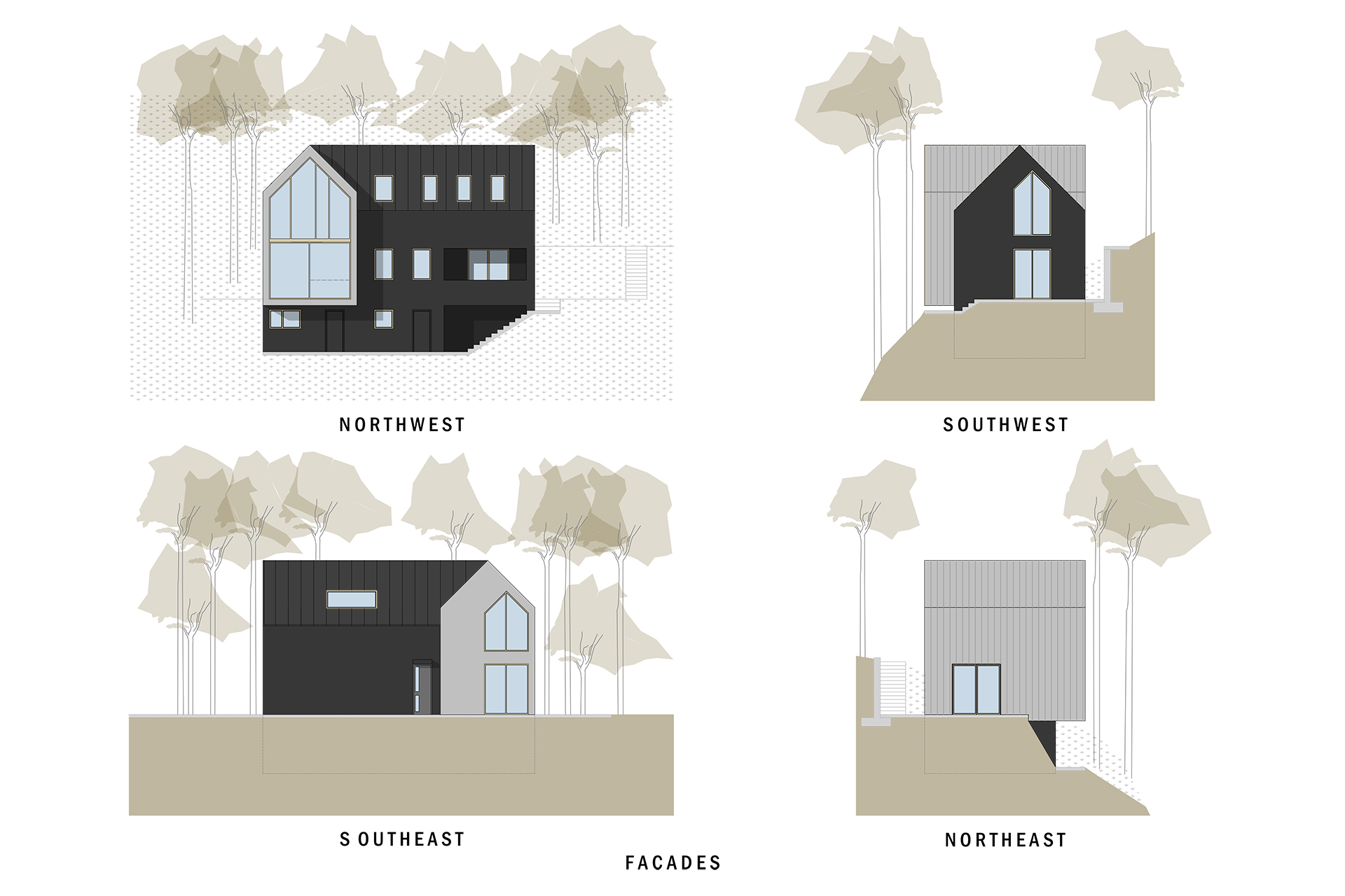 House in the tree crown by Nanavízió - Architizer