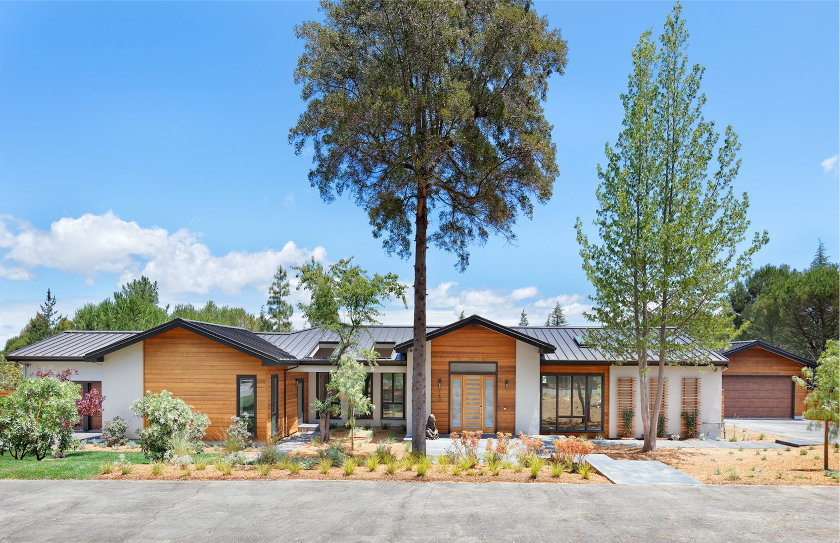 Woodside Hardscape Design by Bekom Design - Architizer