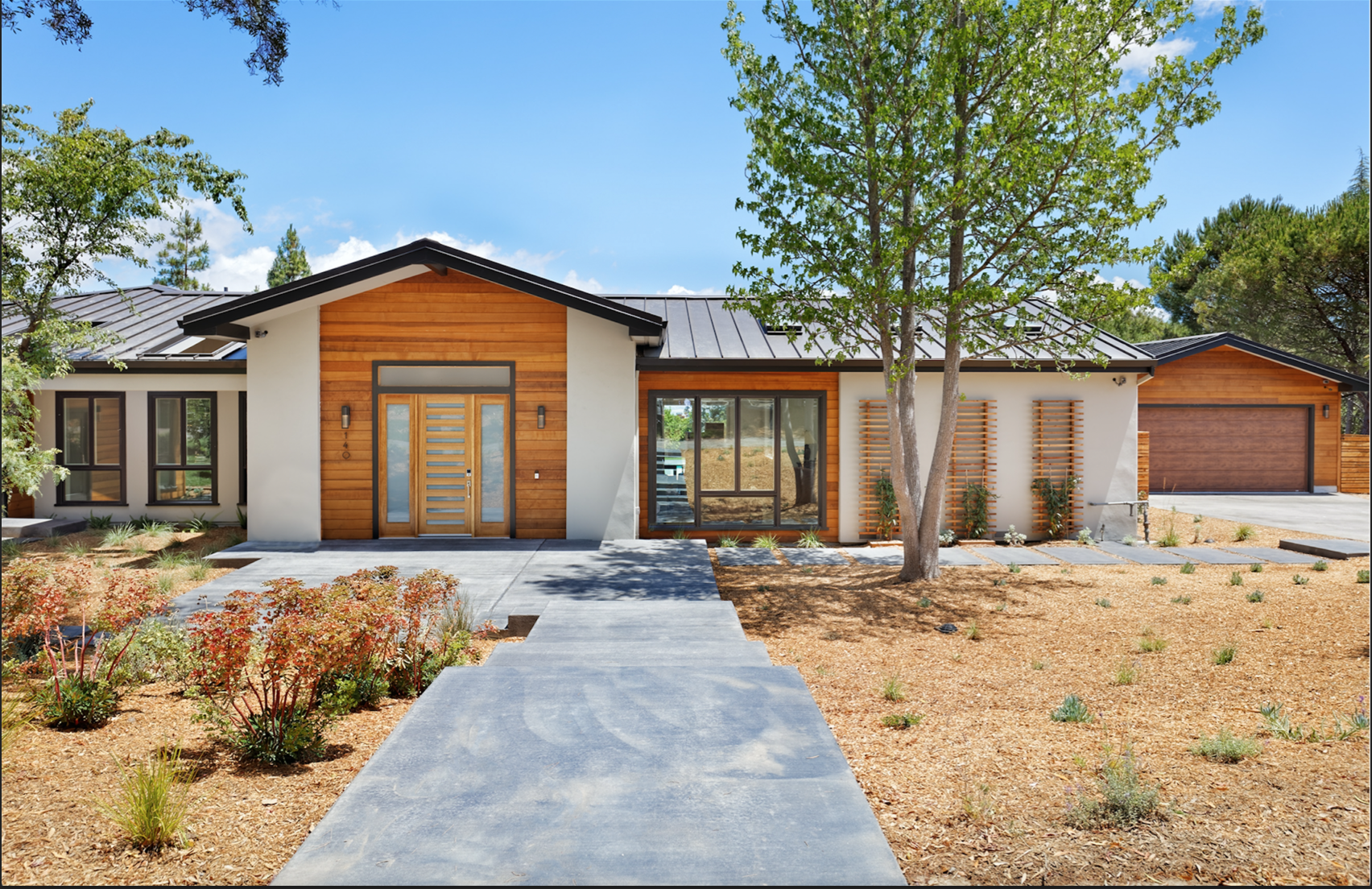 Woodside Hardscape Design by Bekom Design - Architizer