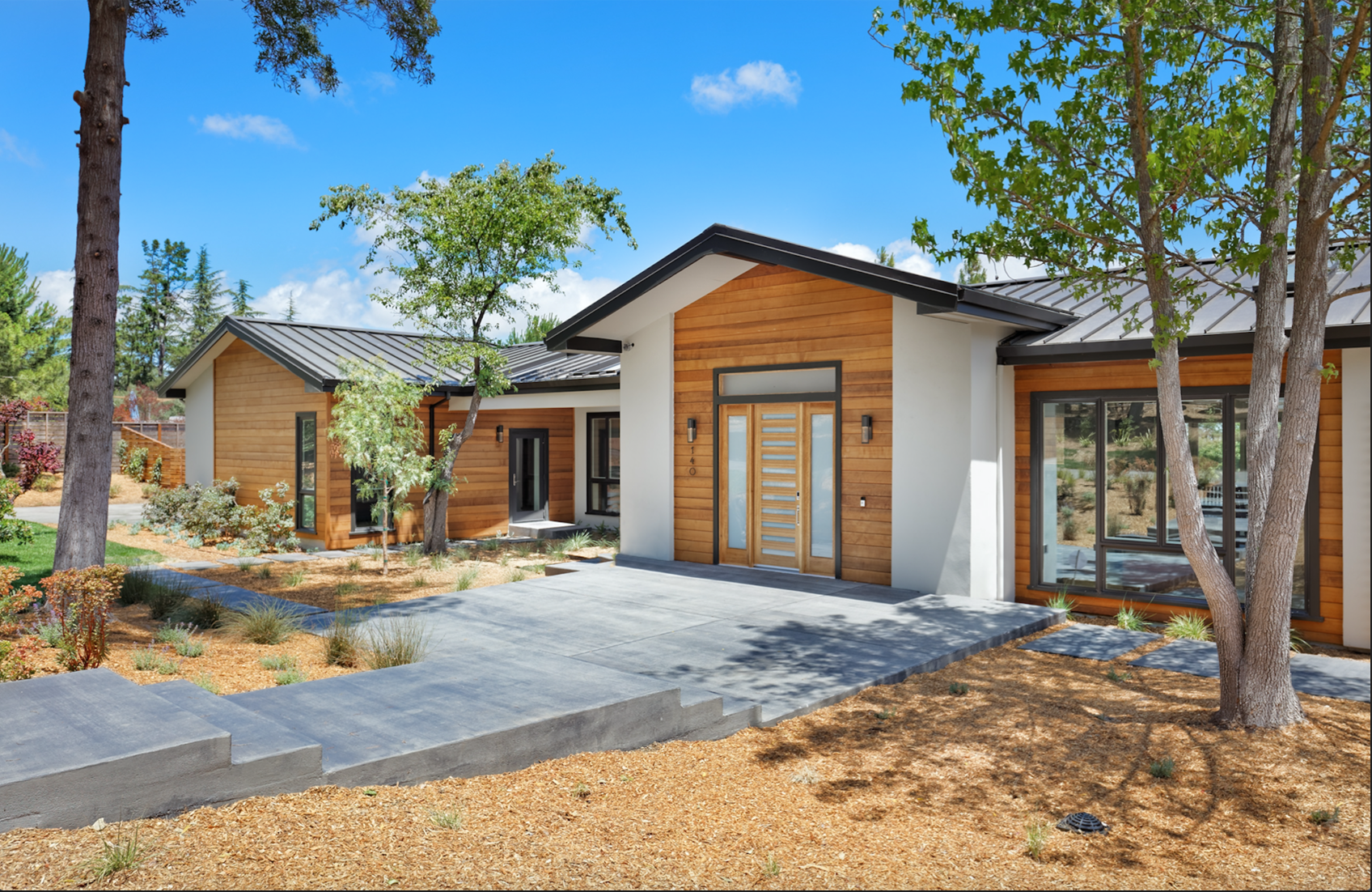 Woodside Hardscape Design by Bekom Design - Architizer