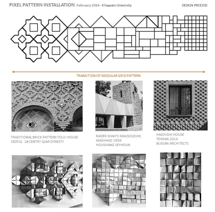 PIXEL PATTERN INSTALLATION by Farnaz Fattahi - Architizer