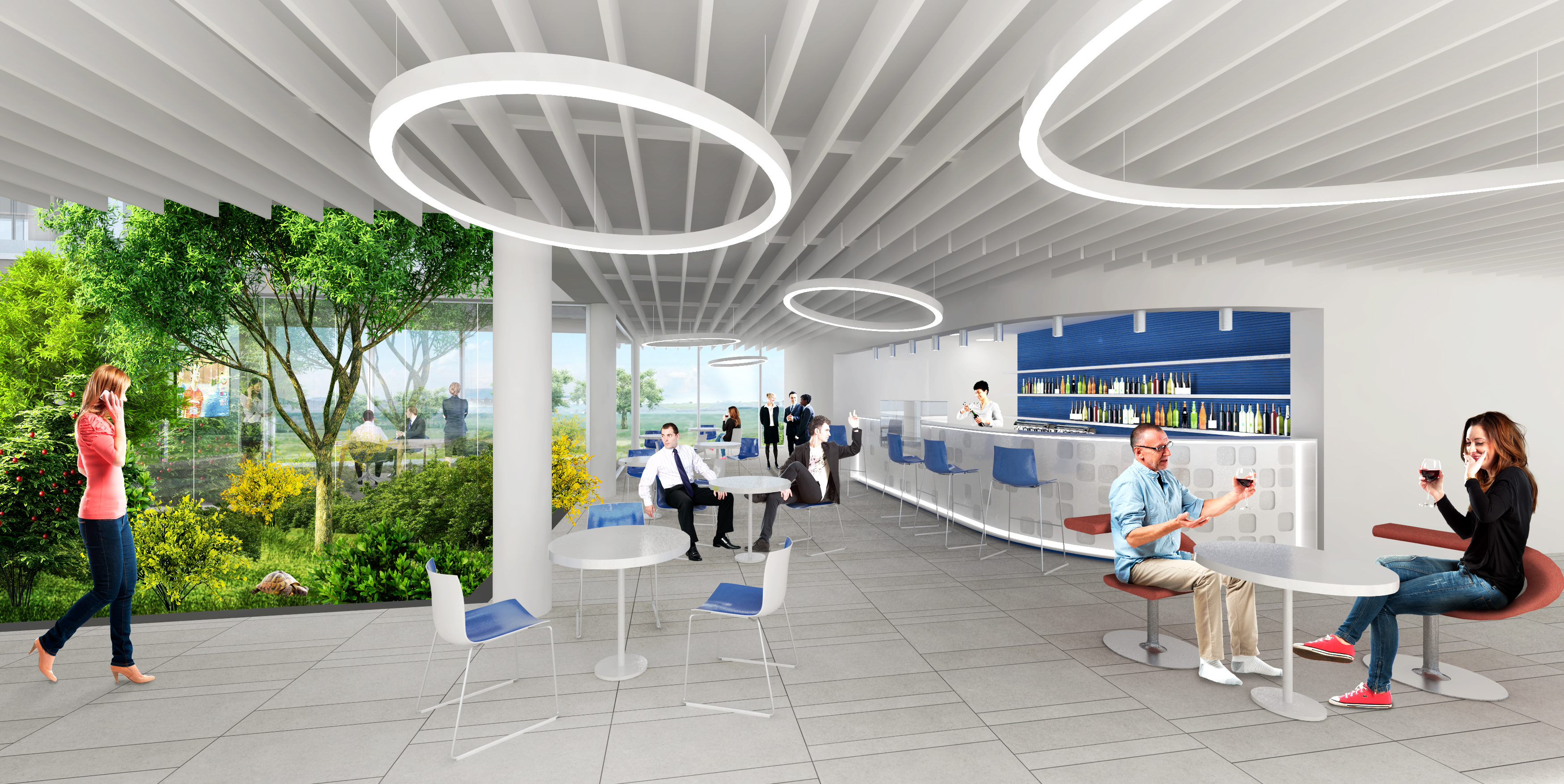 TOL Telecom Office Landscape by Frigerio Design Group - Architizer