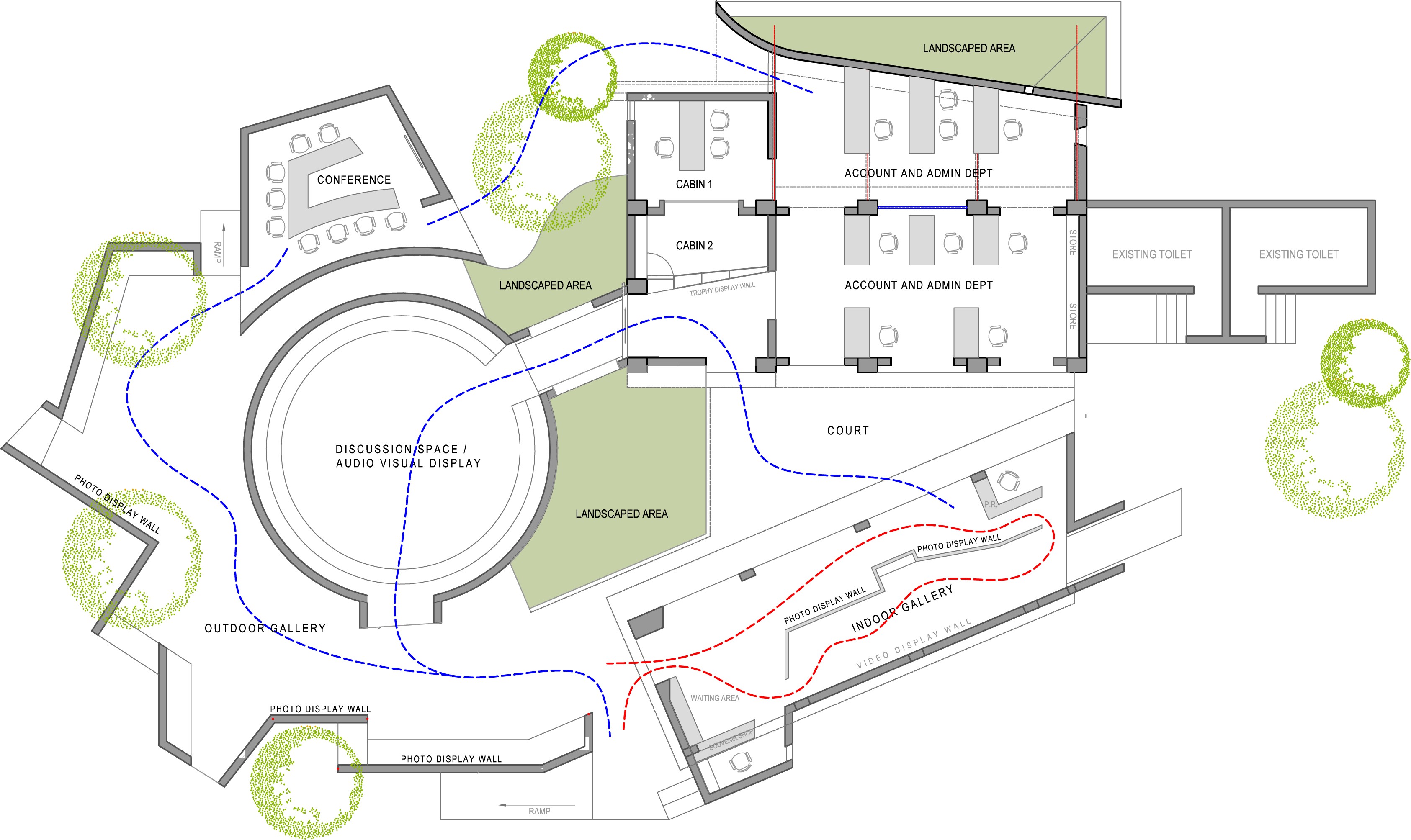 FIRODIA CENTER FOR INSPIRATION @ SNEHALAY,AHMEDNAGAR,INDIA by STUDIO A ...