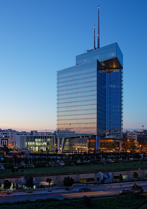 Maroc Telecom Tower by VIGUIER architecture urbanisme paysage - Architizer