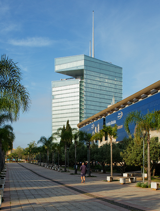 Maroc Telecom Tower by VIGUIER architecture urbanisme paysage - Architizer