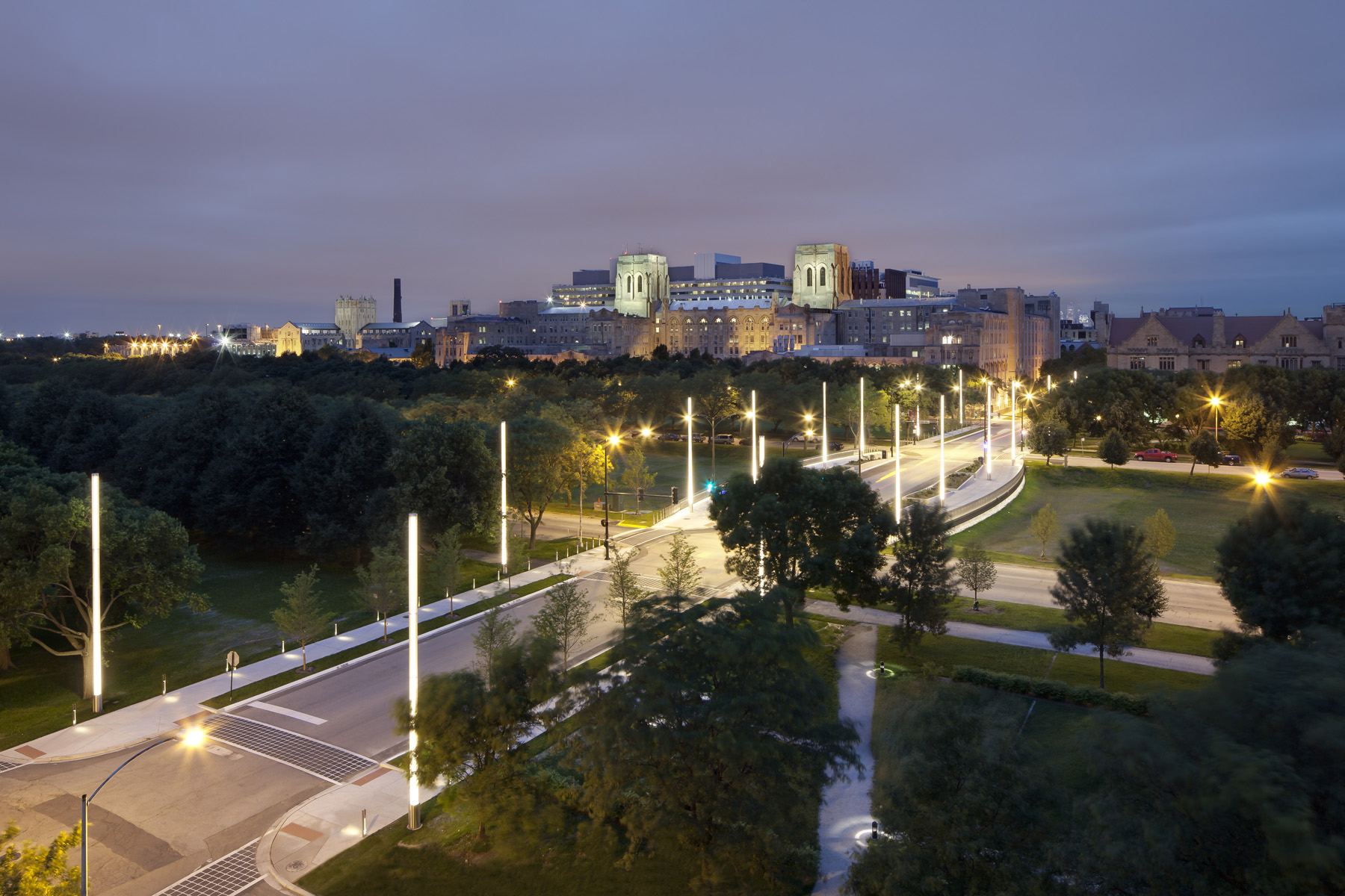 Midway Crossings by James Carpenter Design Associates - Architizer