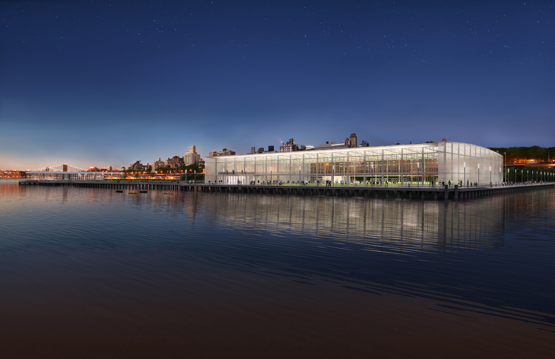 Multi-Use Recreation Building by James Carpenter Design Associates ...