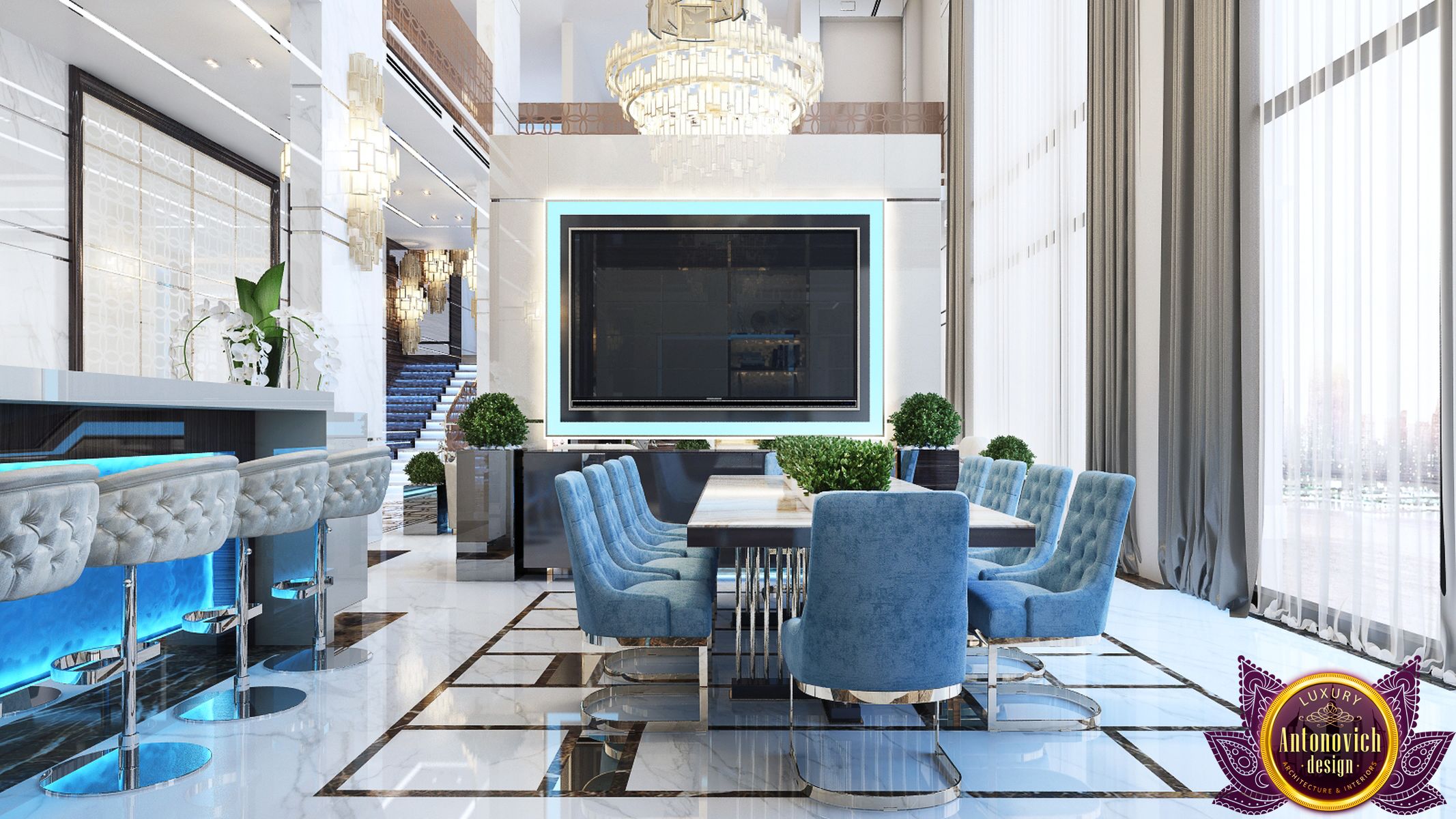 Best interior design homes from Luxury Antonovich Design by LUXURY ...
