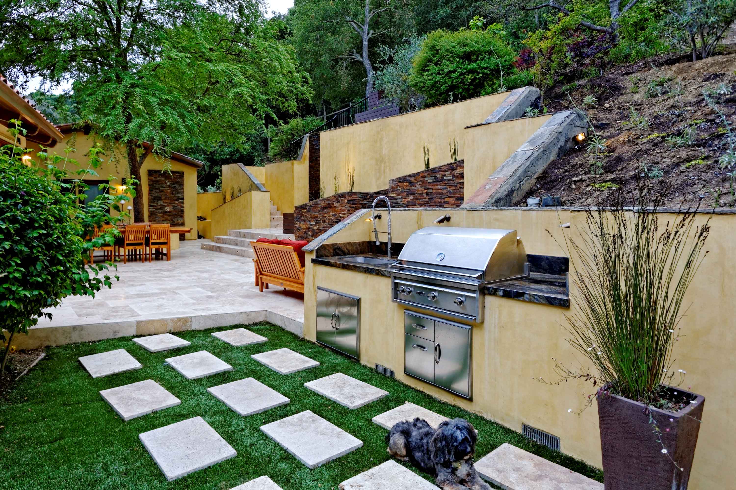Interior Remodel & Hardscape Design by Bekom Design - Architizer
