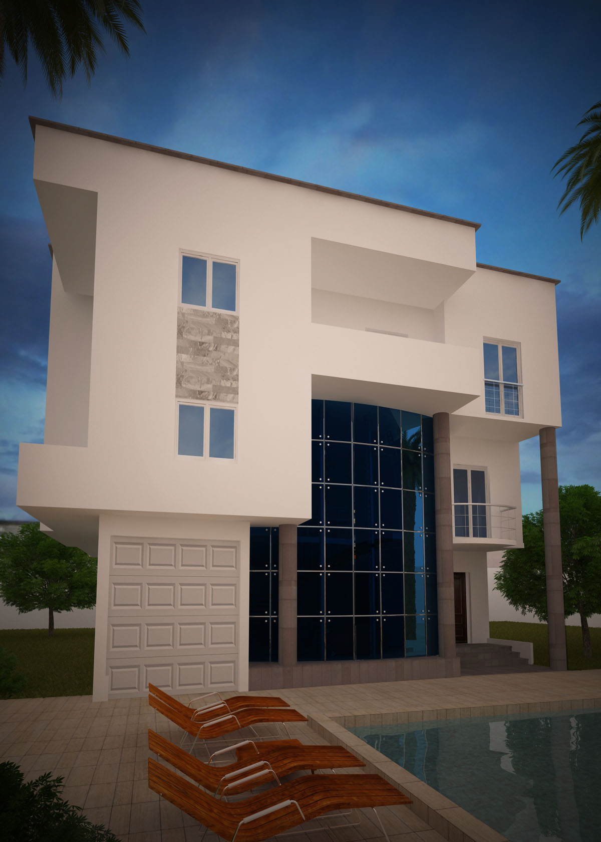 Mr. Ahmed Elka'ky Villa by Mohammed Nabil Architects - Architizer