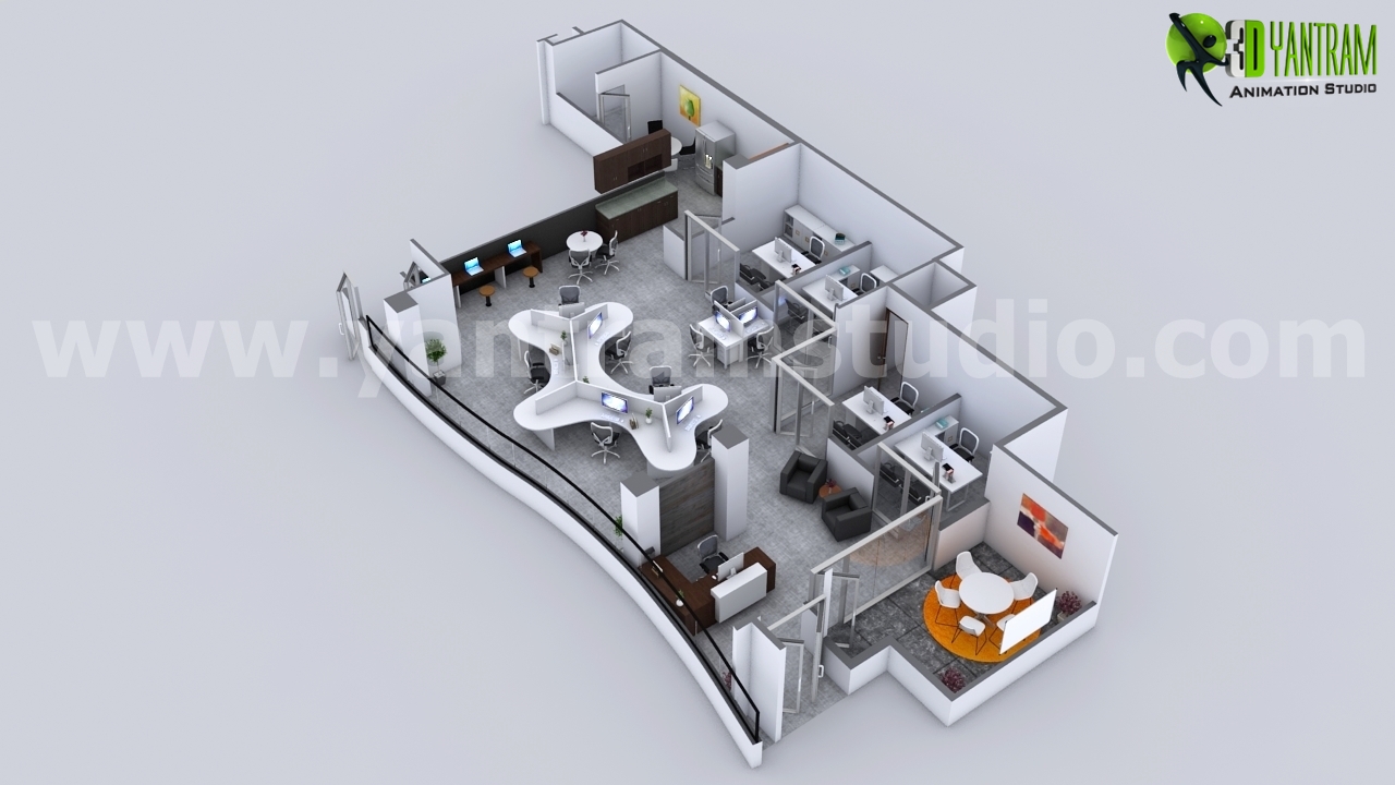 Commercial 3D Floor Plan Design by Floor Plan Design - Architizer