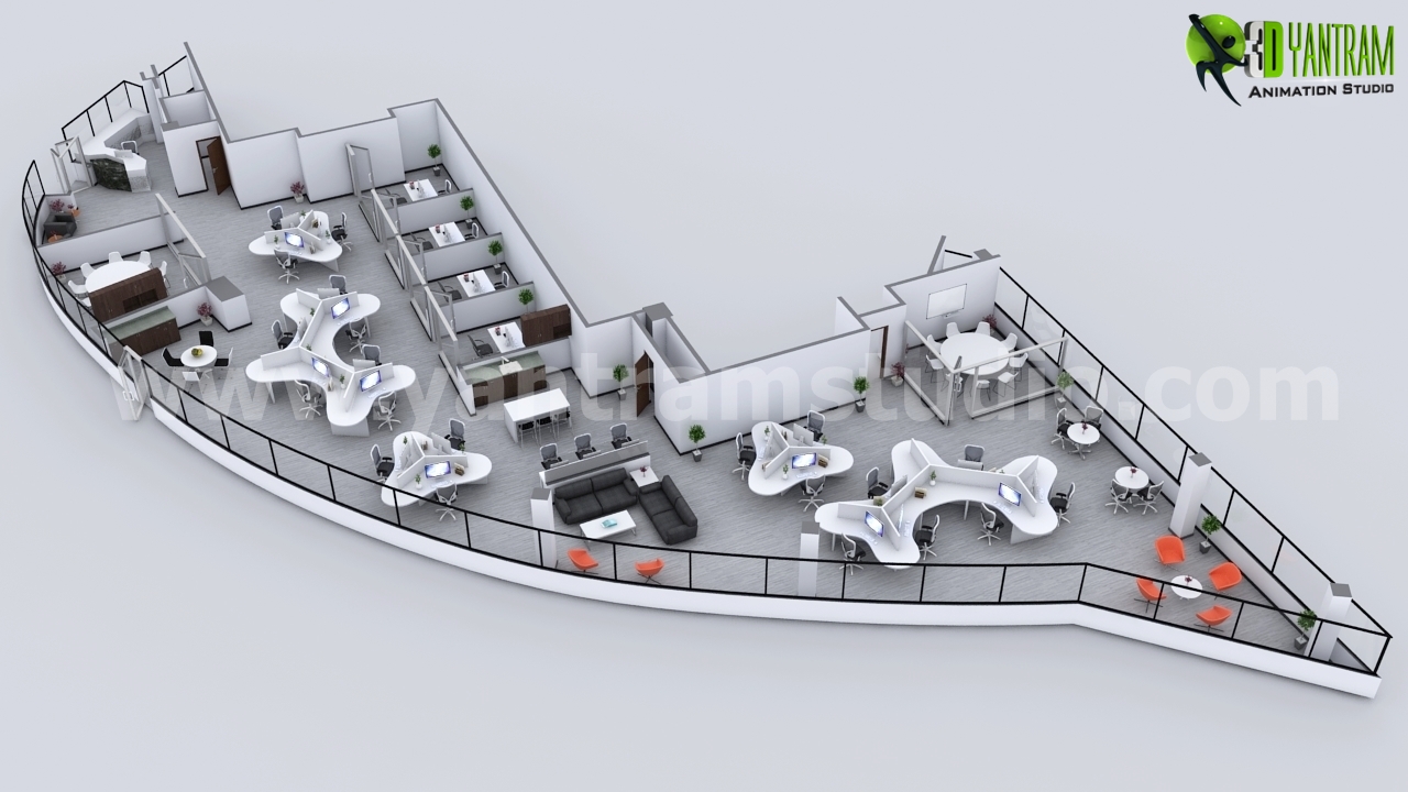 Commercial 3D Floor Plan Design by Floor Plan Design - Architizer
