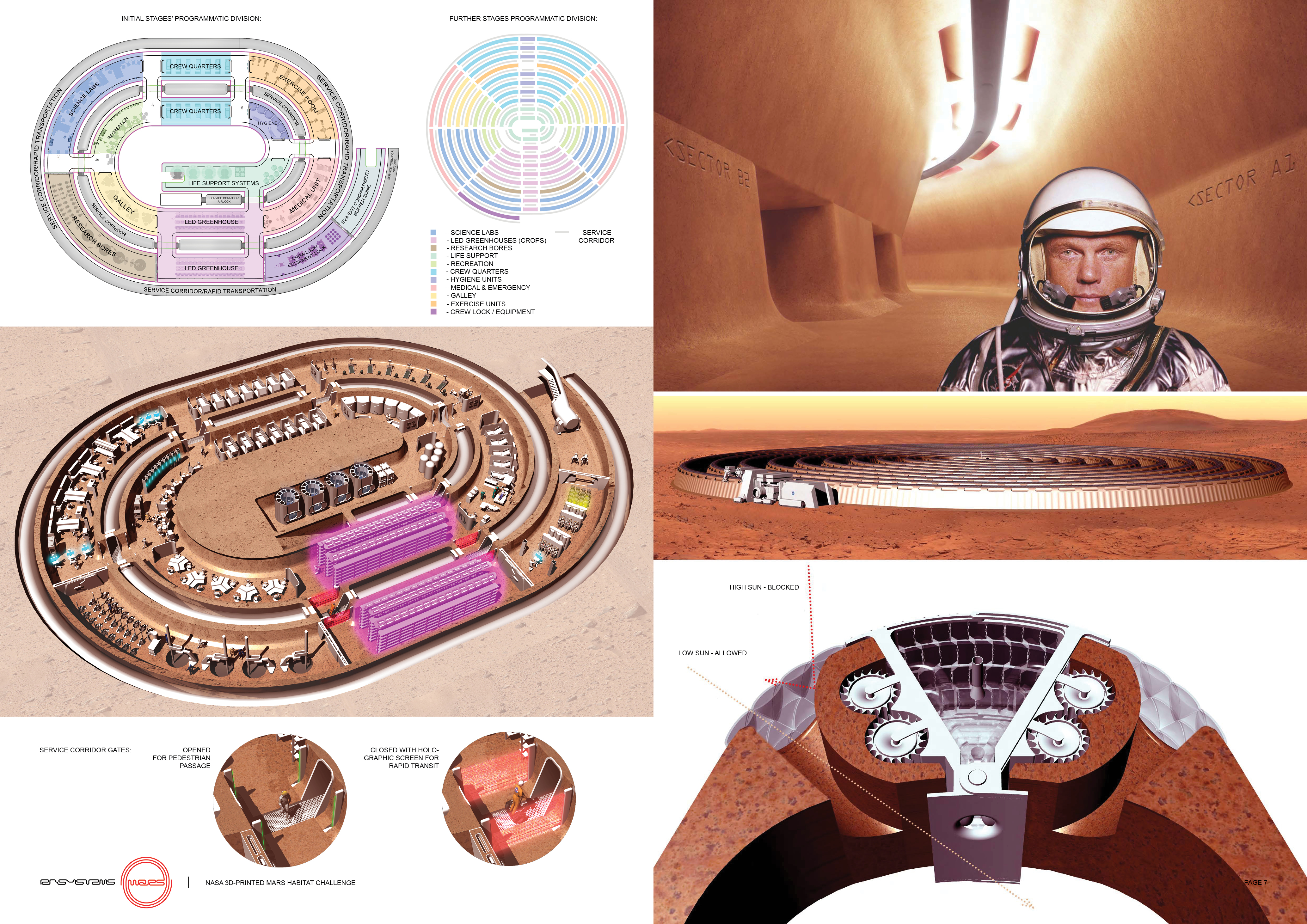 NASA 3D-Printed Mars Habitat by RB Systems - Architizer