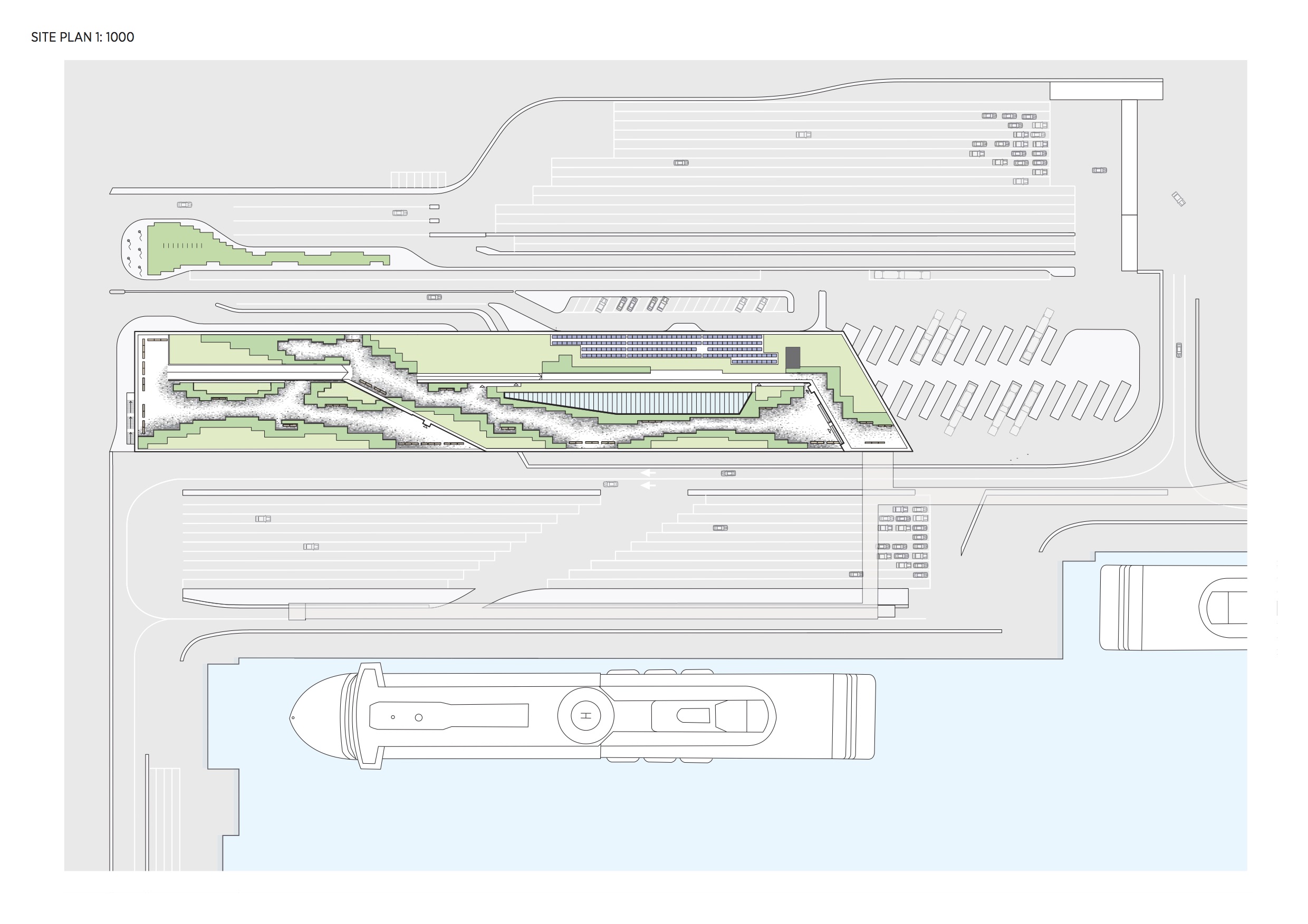 Värtaterminalen - New Ferry Terminal, Stockholm by C.F. Møller ...