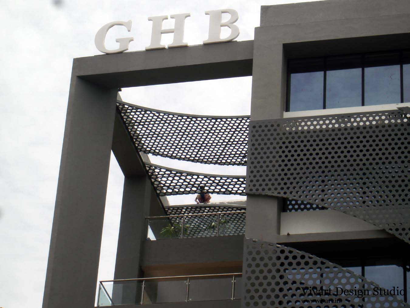 Idea 1839586: Gujarat Housing Board Head Office by Vivart Design Studio ...