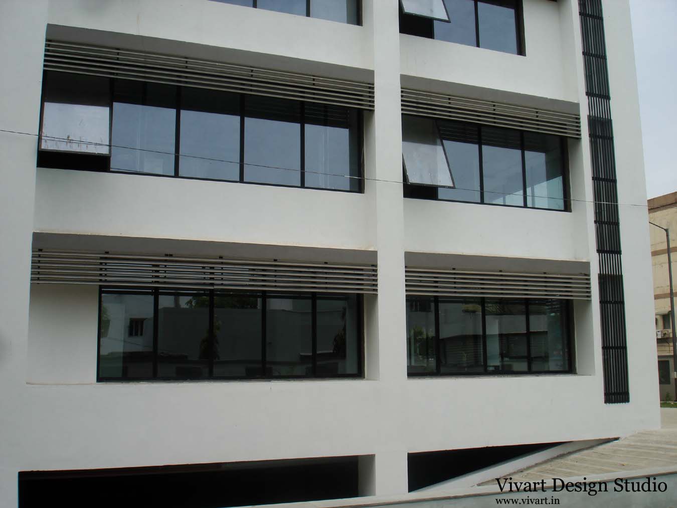 Gujarat Housing Board Head Office by Vivart Design Studio - Architizer