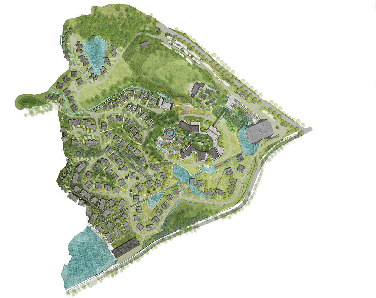 Fushengyu Hotspring resort by AIM Architecture - Architizer