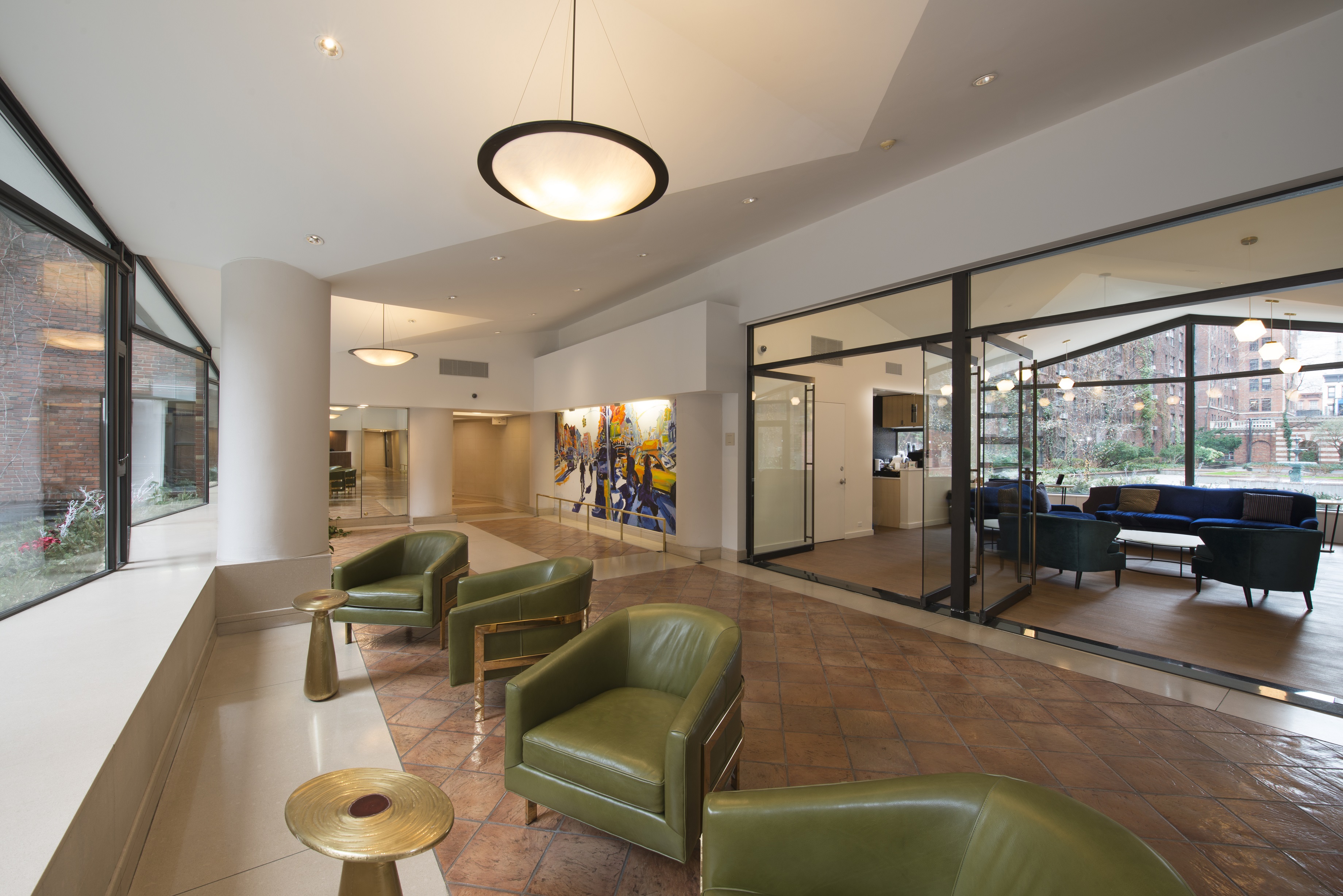 Lobby + Gym in Chelsea by Allen + Killcoyne Architects - Architizer