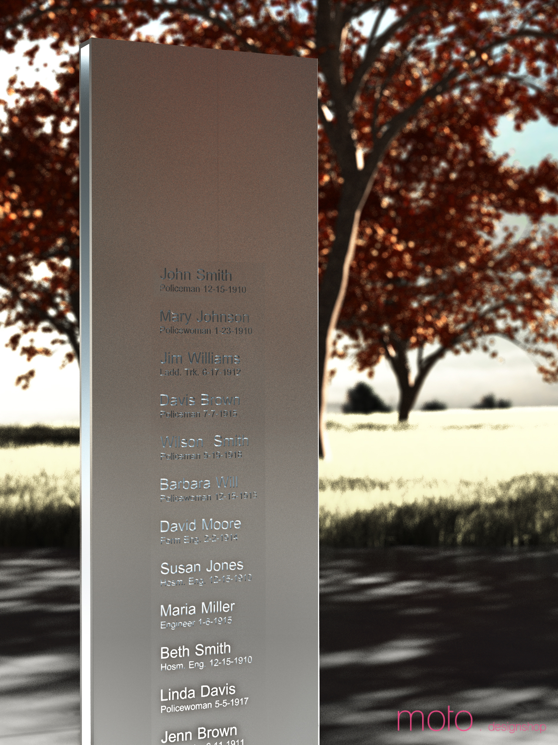 Fallen Heroes Memorial by Moto Designshop Inc. - Architizer